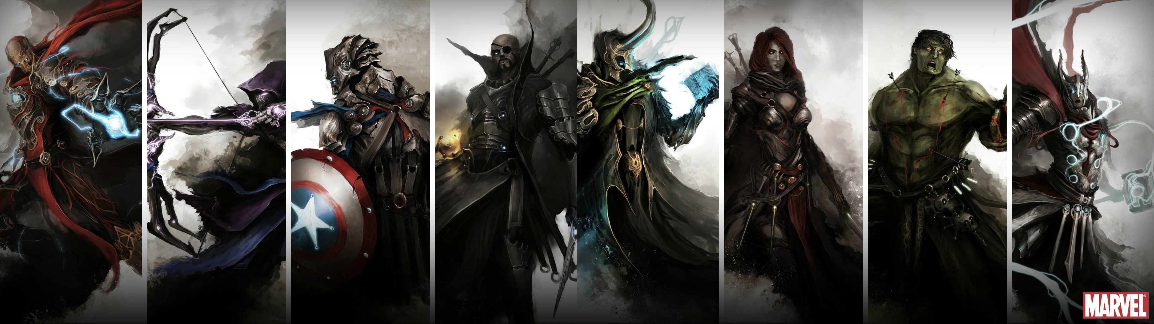 Deadpool Dual Screen Wallpapers - Top Free Deadpool Dual Screen ...