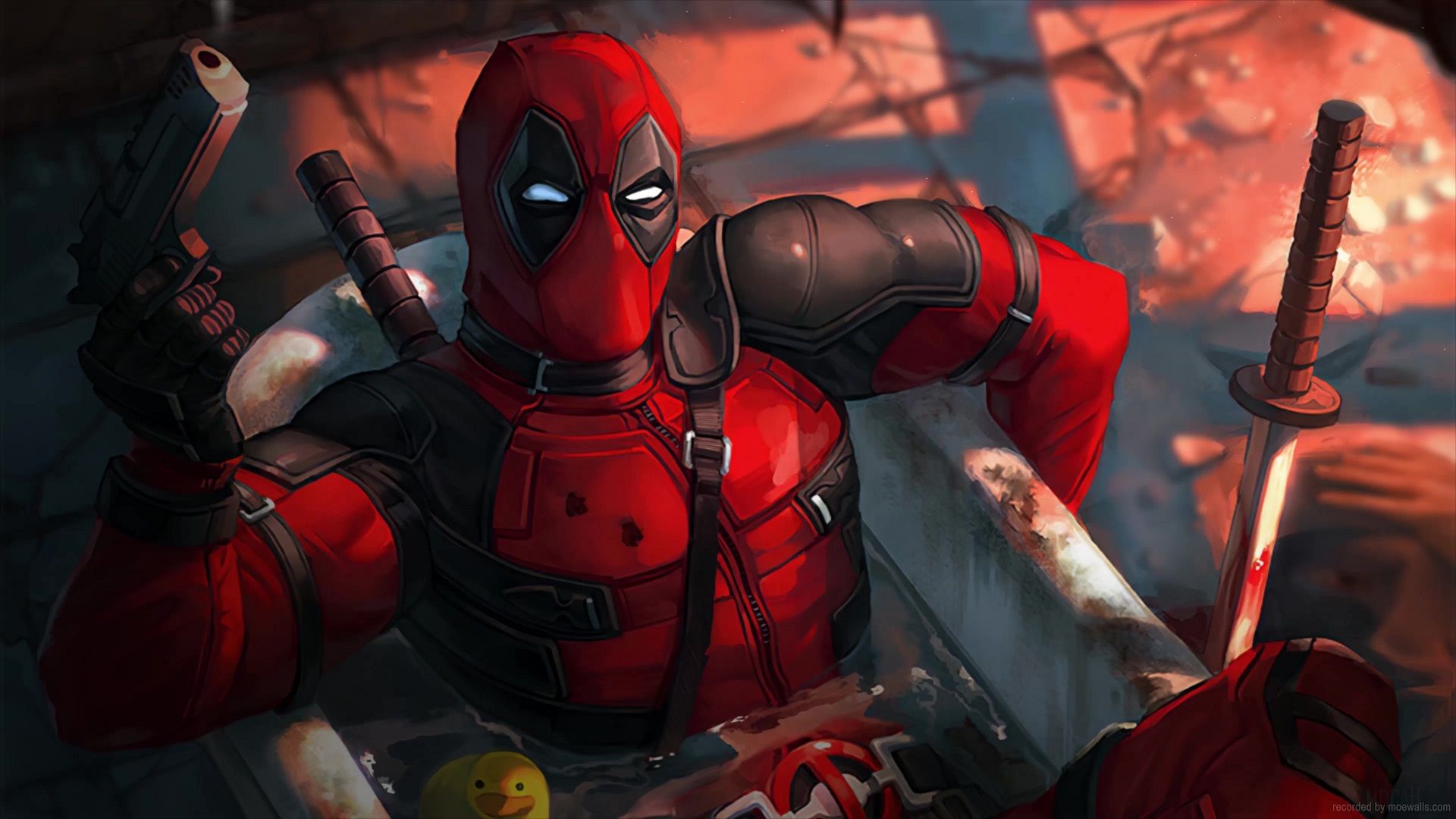 Deadpool Dual Screen Wallpapers - Top Free Deadpool Dual Screen ...