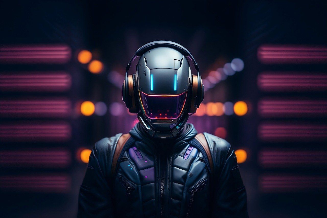 Neon Robot Wallpapers - Top Free Neon Robot Backgrounds - WallpaperAccess
