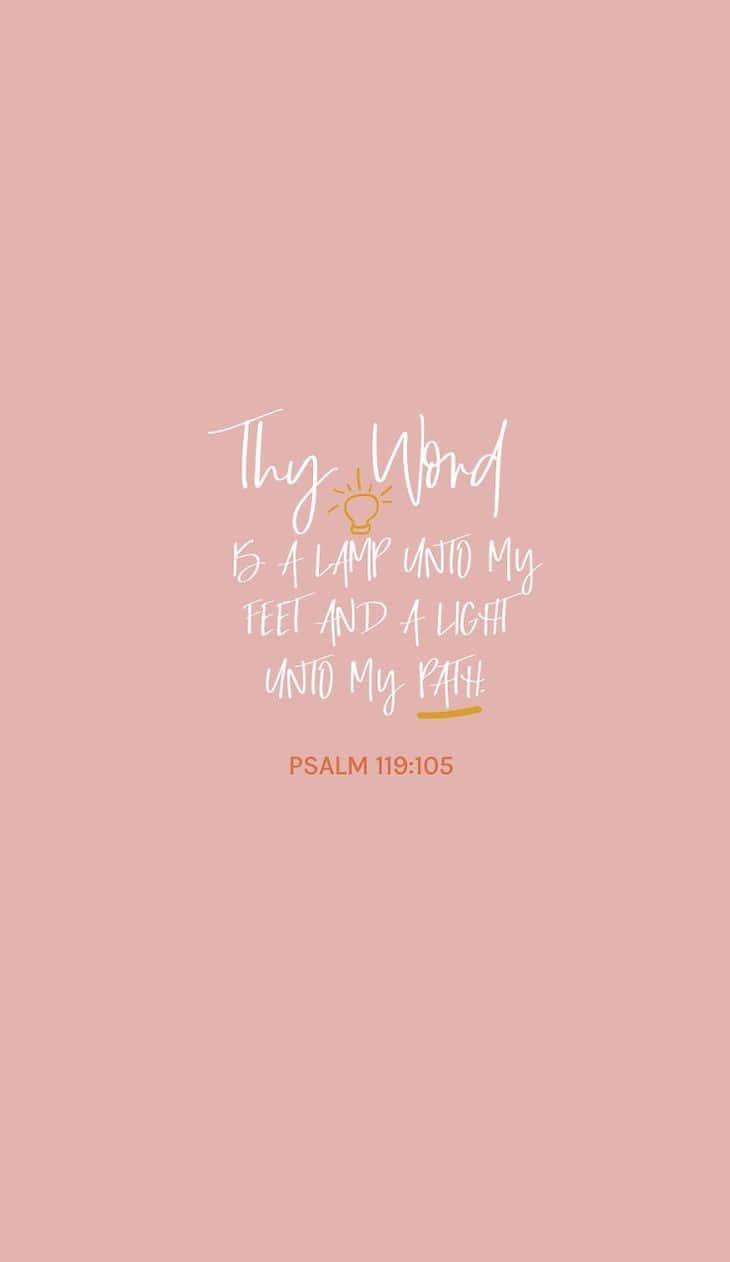 Pink Bible Verse Wallpapers - Top Free Pink Bible Verse Backgrounds - WallpaperAccess