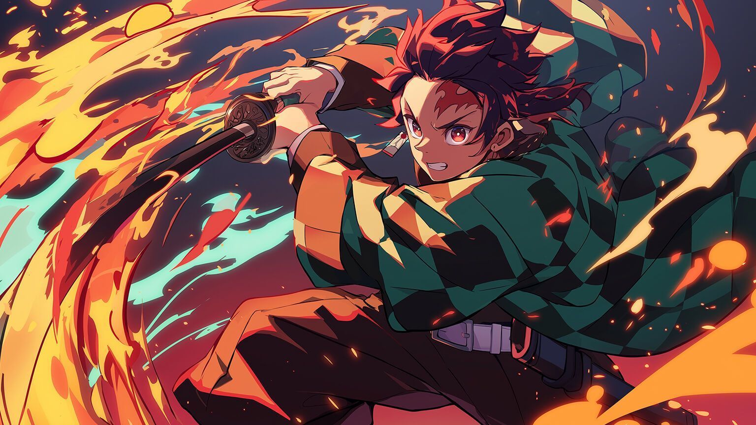 Tanjiro PC Wallpapers - Top Free Tanjiro PC Backgrounds - WallpaperAccess