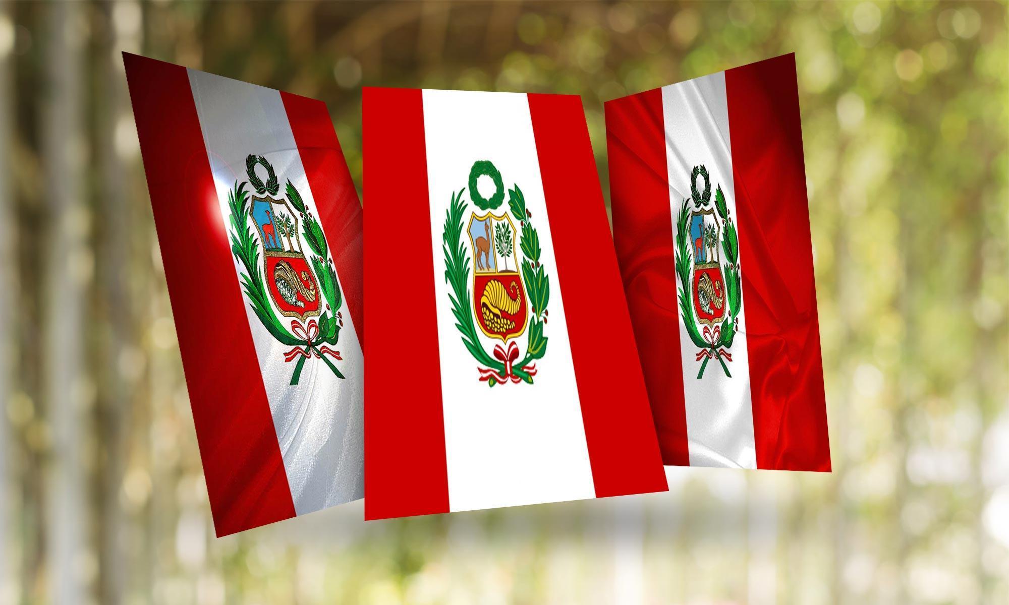 Peru Flag Wallpapers - Top Free Peru Flag Backgrounds - WallpaperAccess