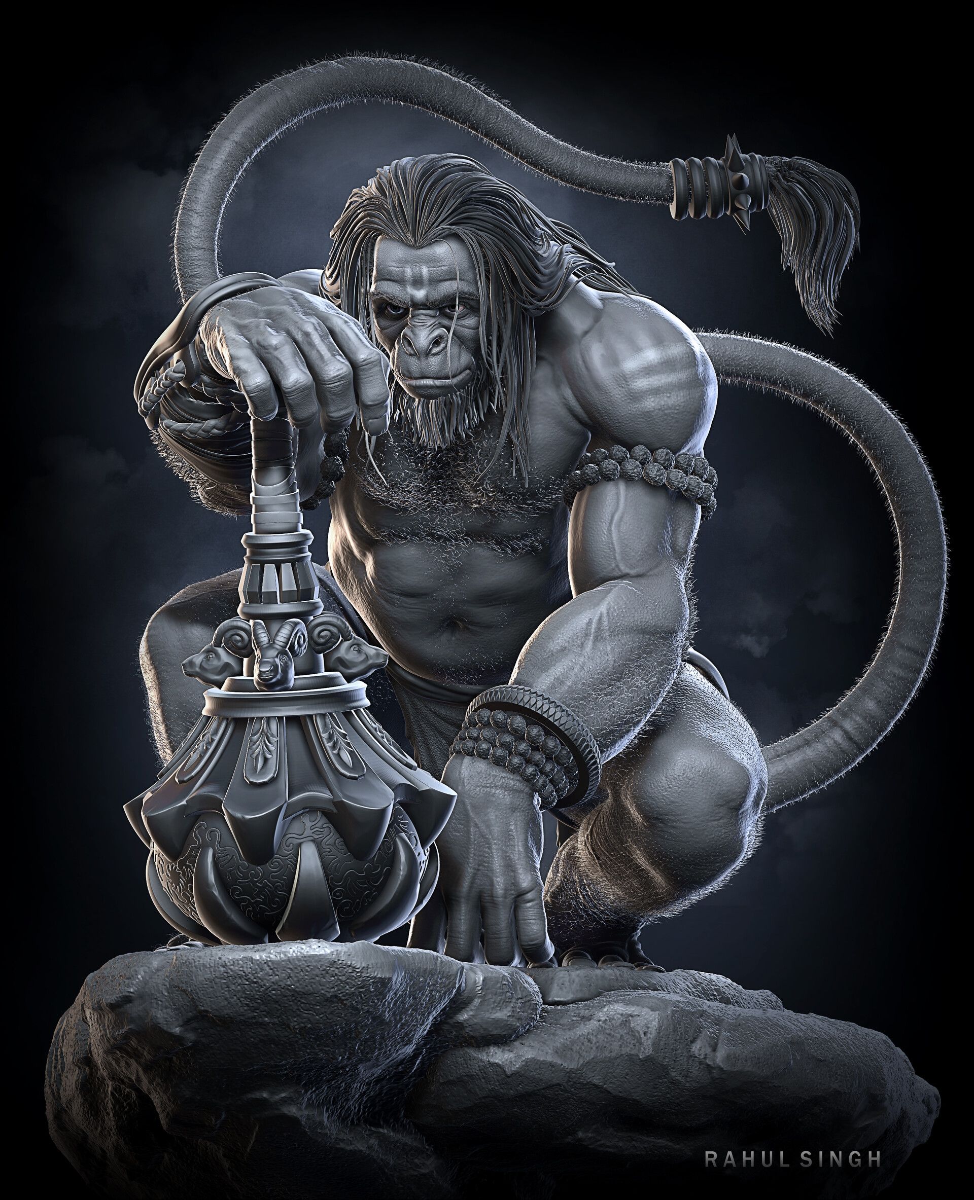 Bodybuilder Hanuman Wallpapers - Top Free Bodybuilder Hanuman ...