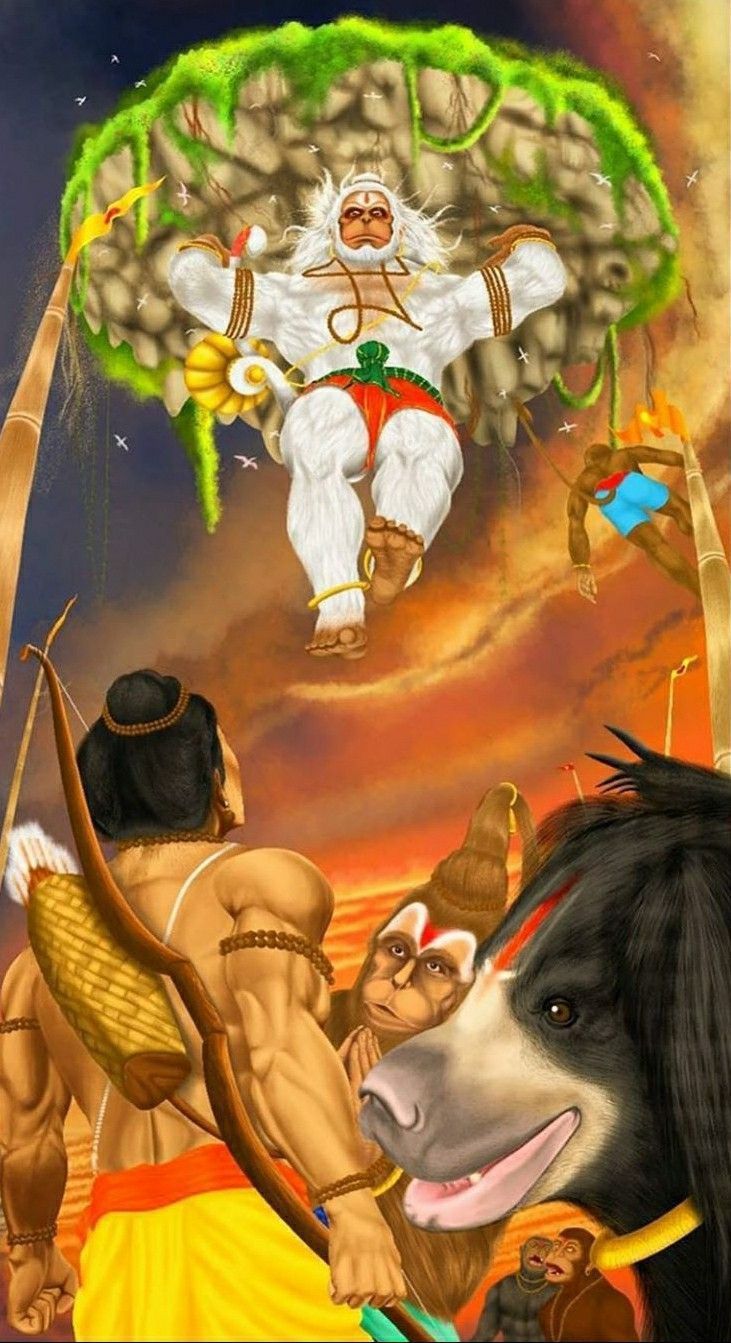 Bodybuilder Hanuman Wallpapers - Top Free Bodybuilder Hanuman ...