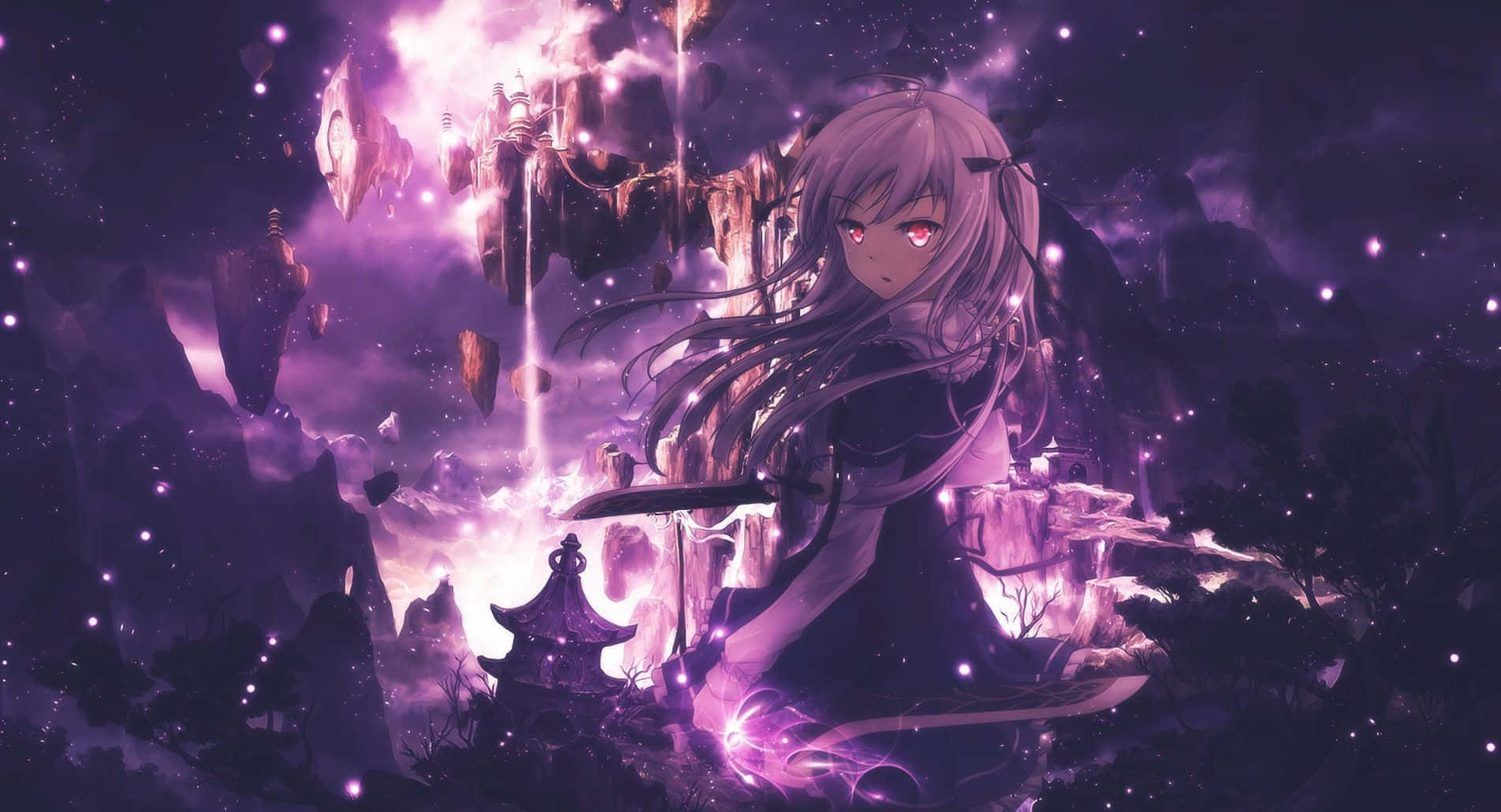 Purple Anime Desktop Wallpapers - Top Free Purple Anime Desktop ...