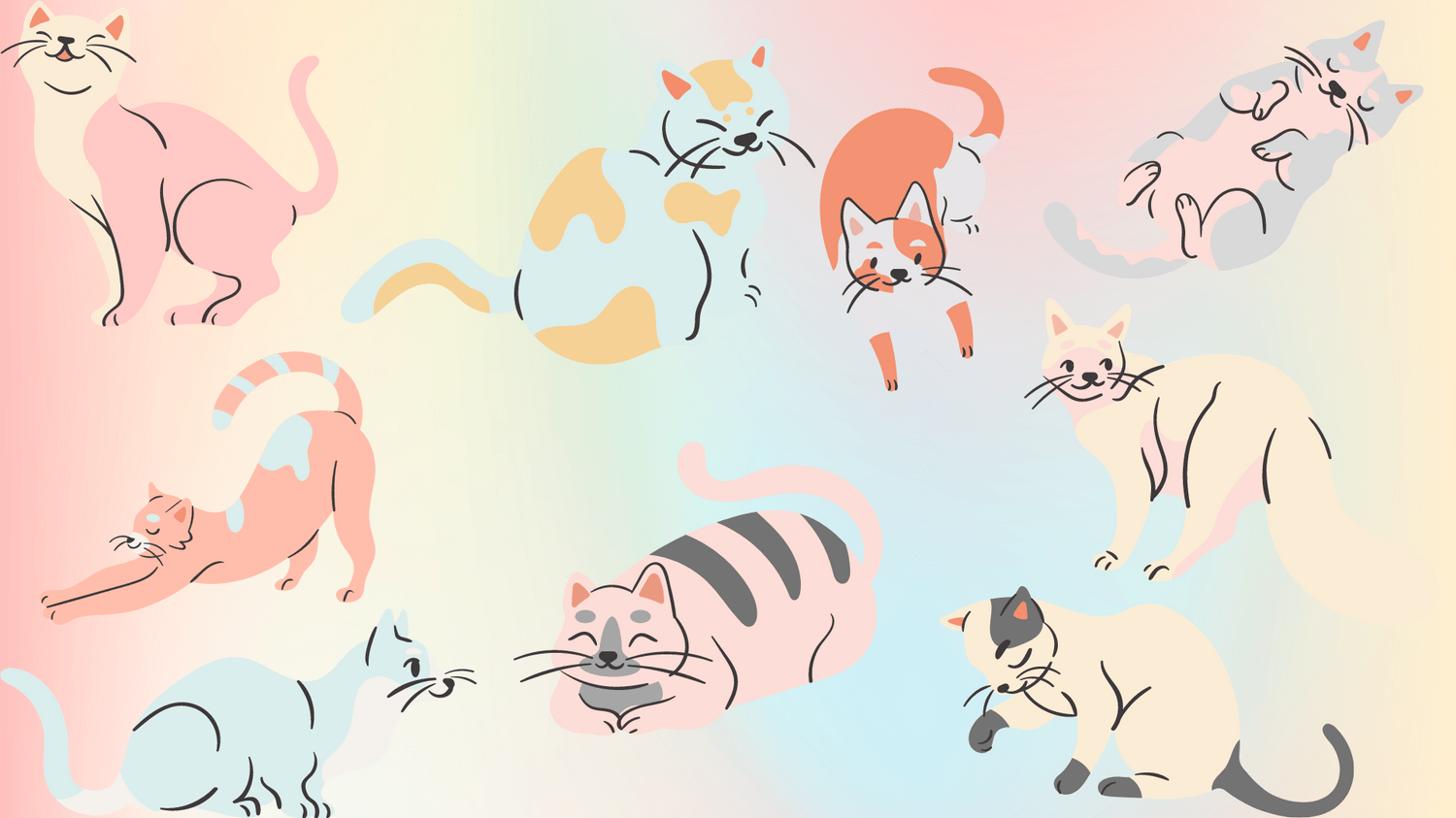 Cat Aesthetic Desktop Wallpapers - Top Free Cat Aesthetic Desktop ...