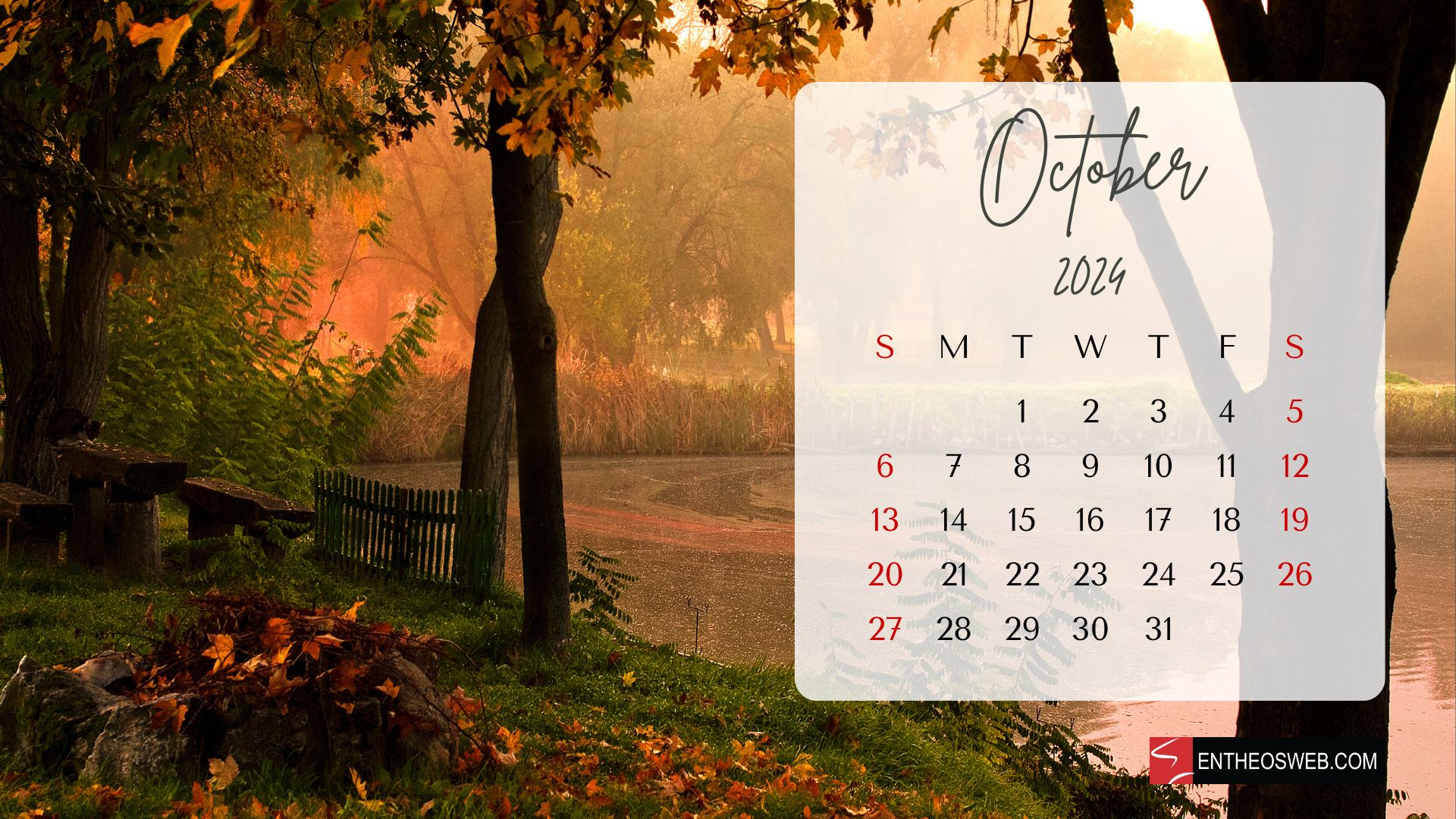 October 2024 Calendar Wallpapers - Top Free October 2024 Calendar ...