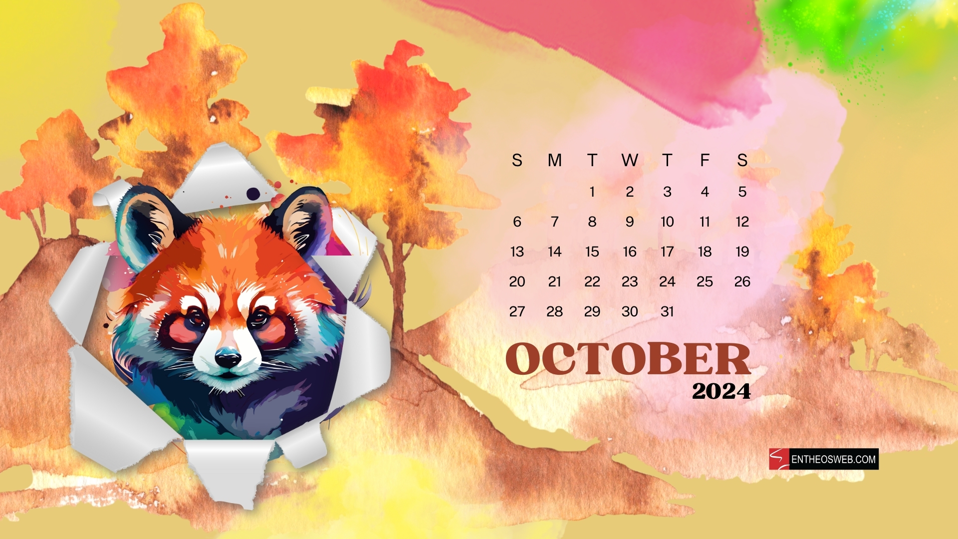 October 2024 Calendar Wallpapers - Top Free October 2024 Calendar ...