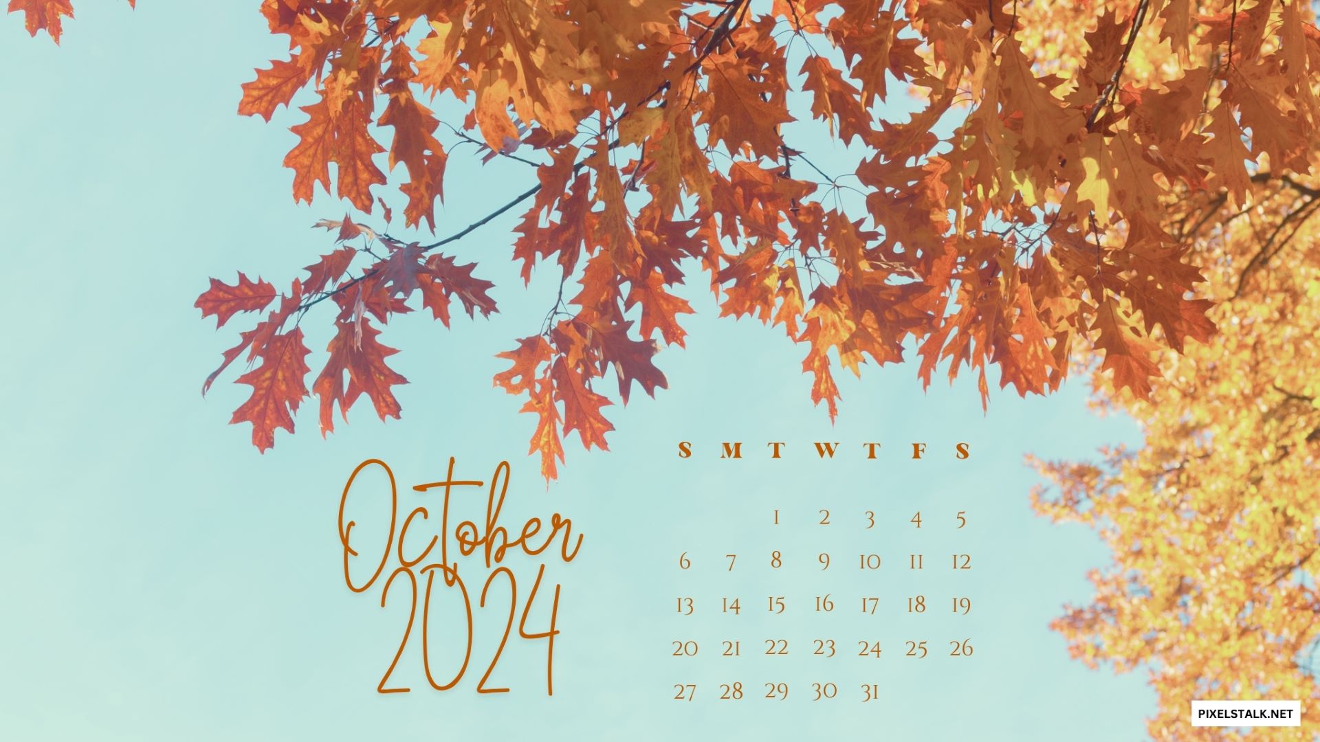 October 2024 Calendar Wallpapers - Top Free October 2024 Calendar ...