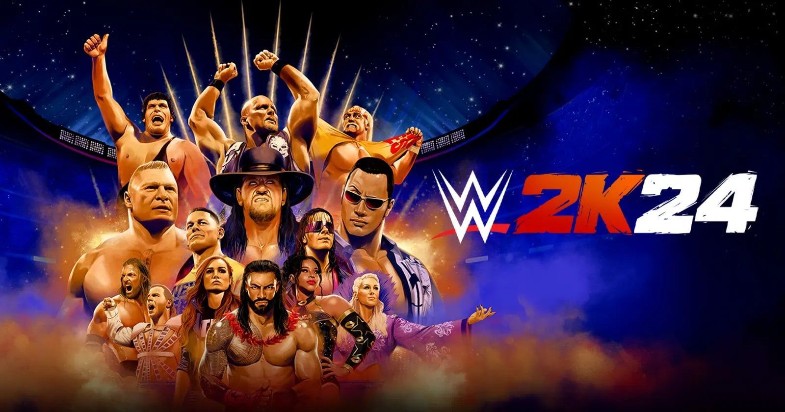 WWE 2K24 Wallpapers - Top Free WWE 2K24 Backgrounds - WallpaperAccess
