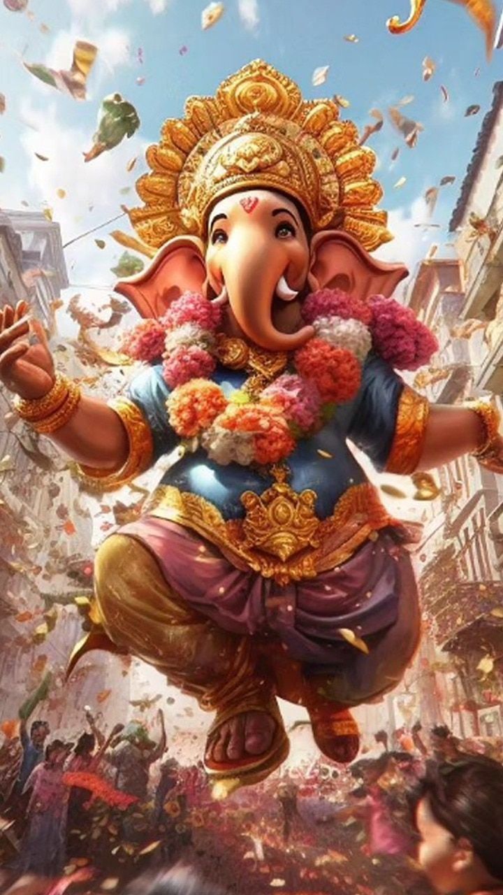 Dancing Ganesha Wallpapers - Top Free Dancing Ganesha Backgrounds - WallpaperAccess