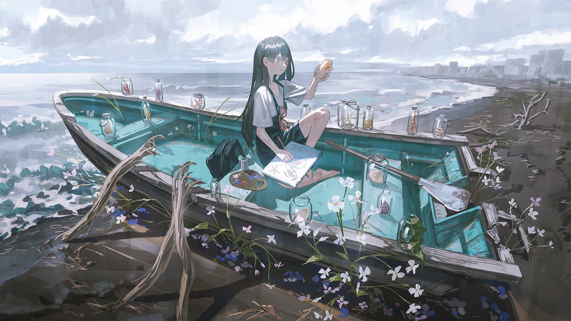 Anime Boat Wallpapers - Top Free Anime Boat Backgrounds - WallpaperAccess