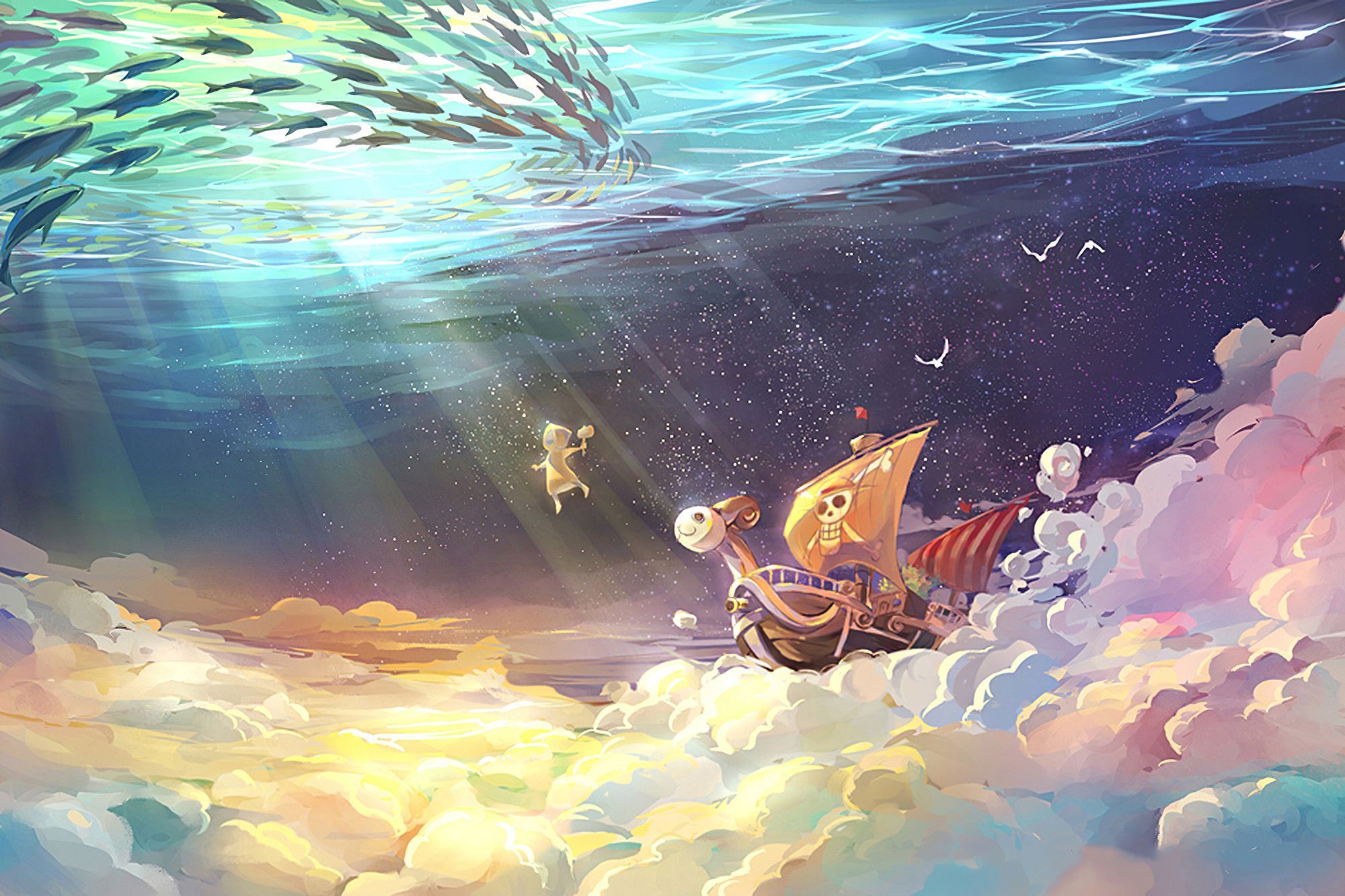 Anime Boat Wallpapers - Top Free Anime Boat Backgrounds - WallpaperAccess