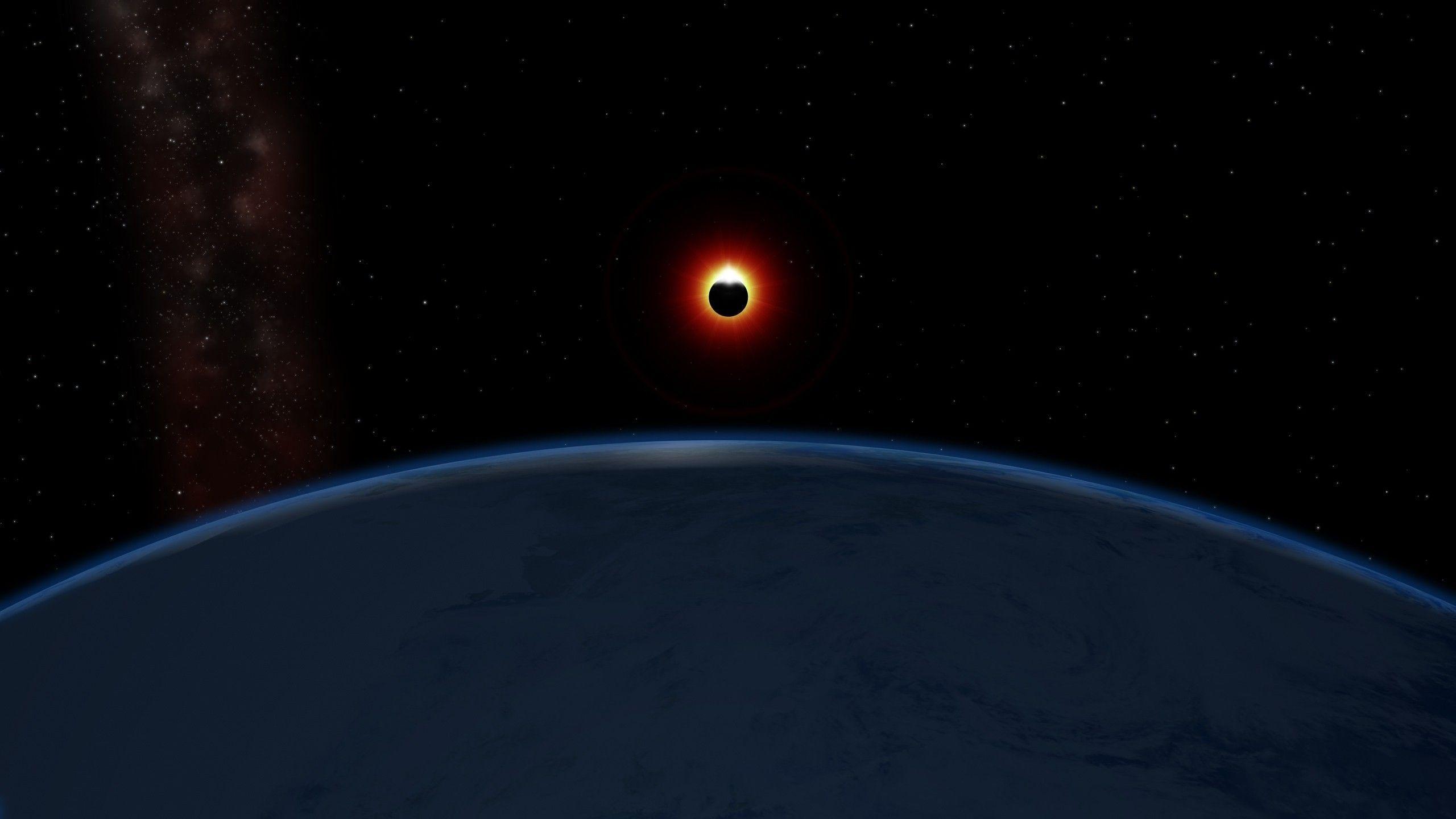 Earth Solar Eclipse Wallpapers - Top Free Earth Solar Eclipse ...