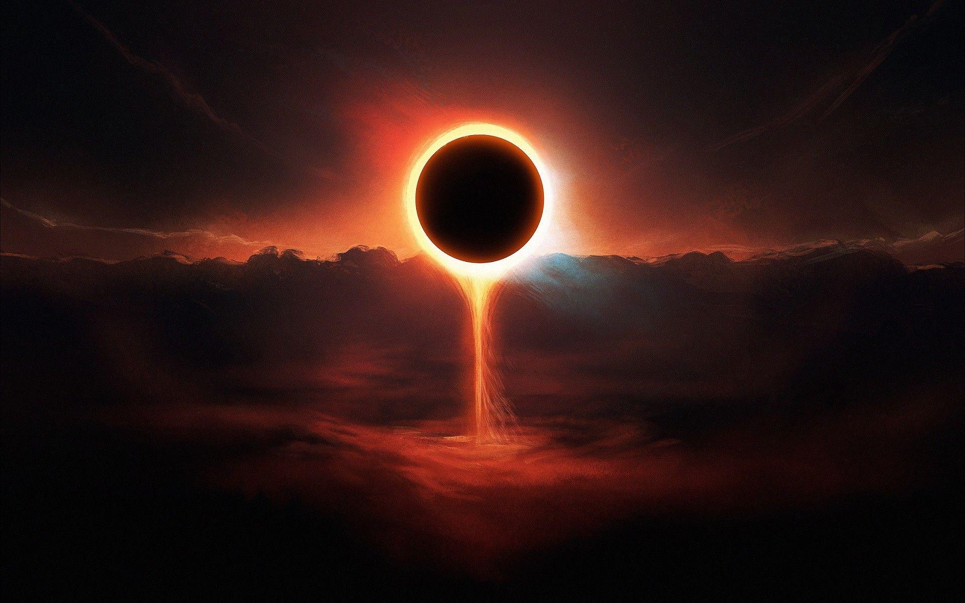 Space Eclipse Wallpapers - Top Free Space Eclipse Backgrounds ...