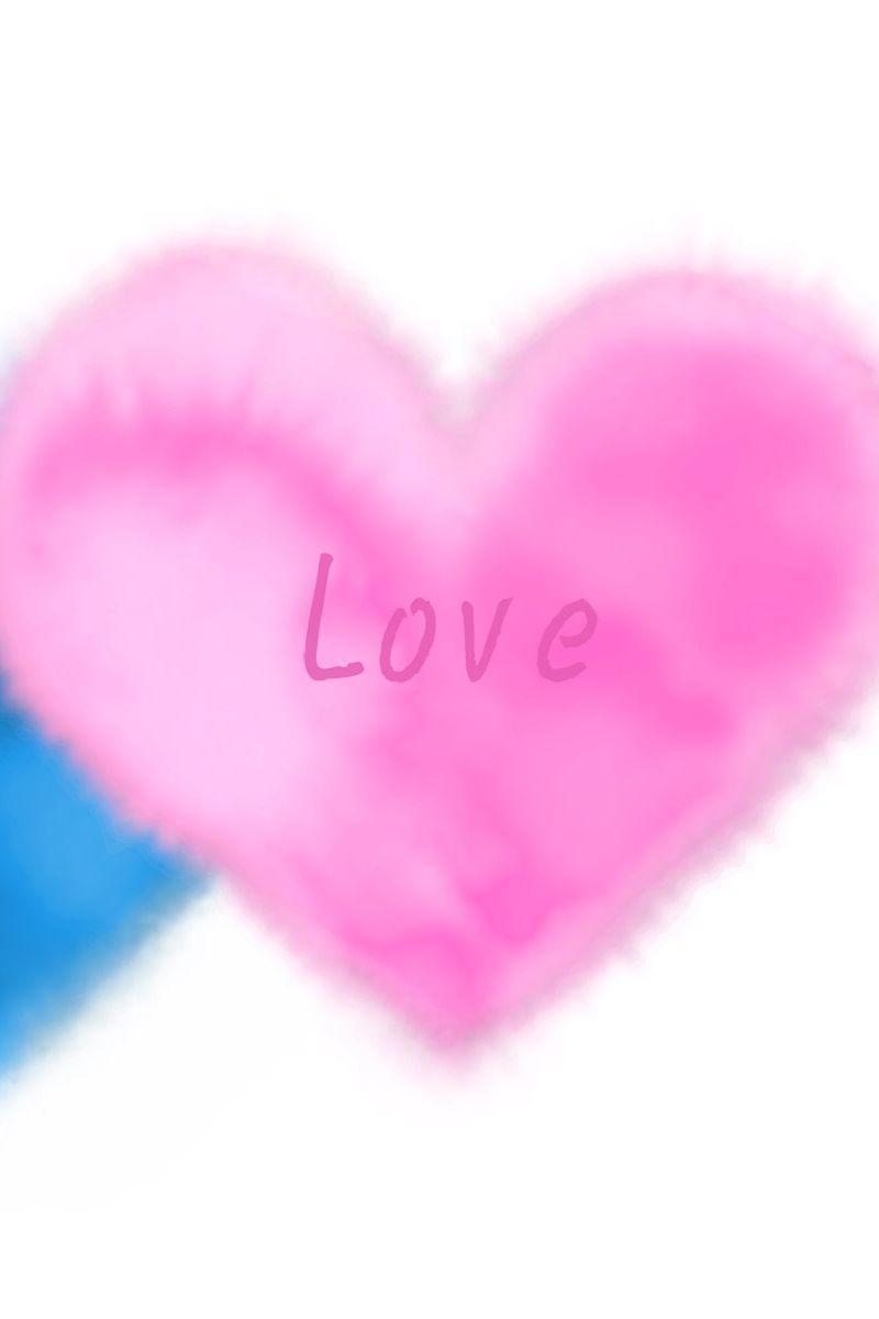 Blue Pink Heart Wallpapers - Top Free Blue Pink Heart Backgrounds ...