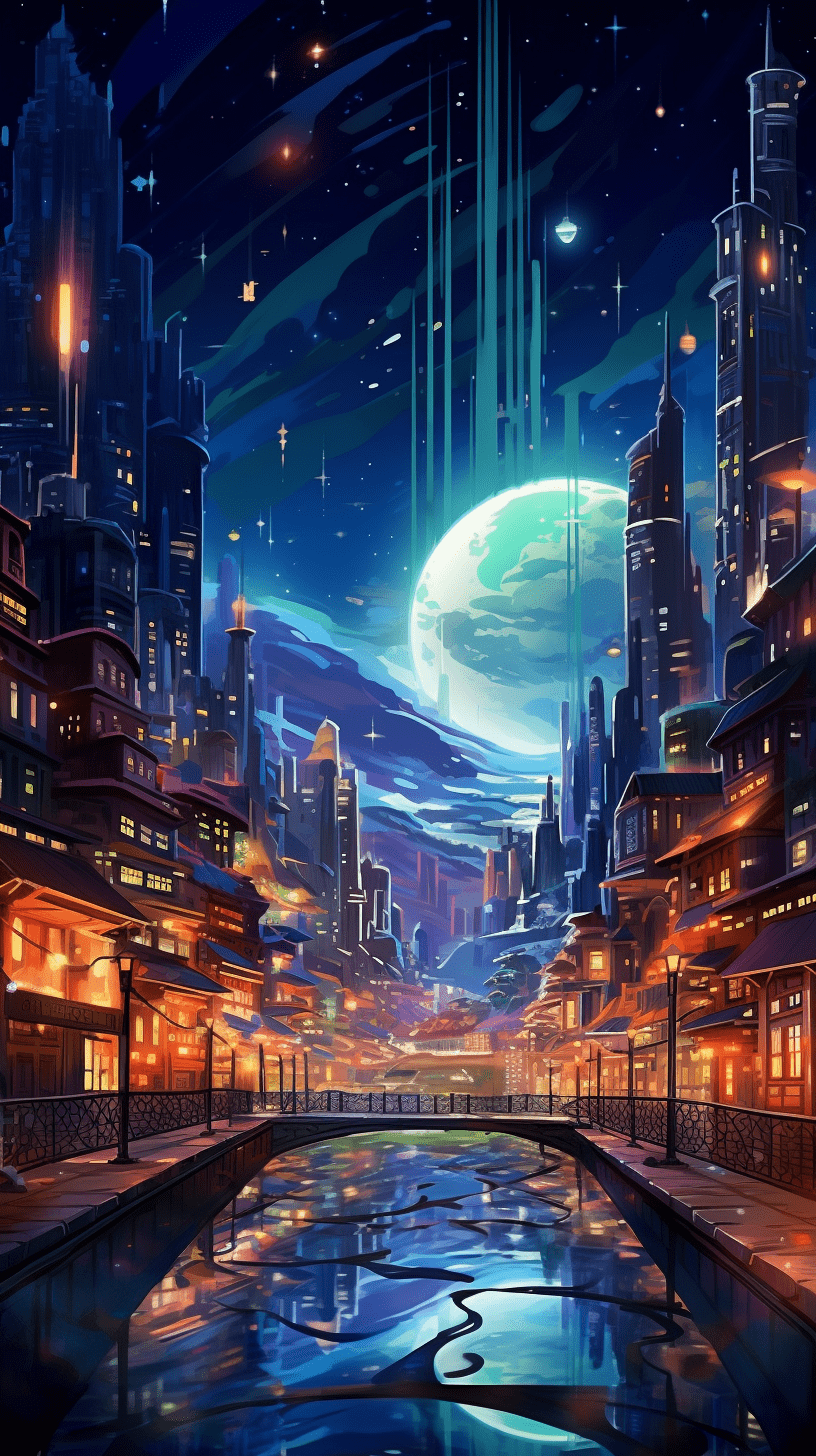 Anime Nightlife Wallpapers - Top Free Anime Nightlife Backgrounds ...