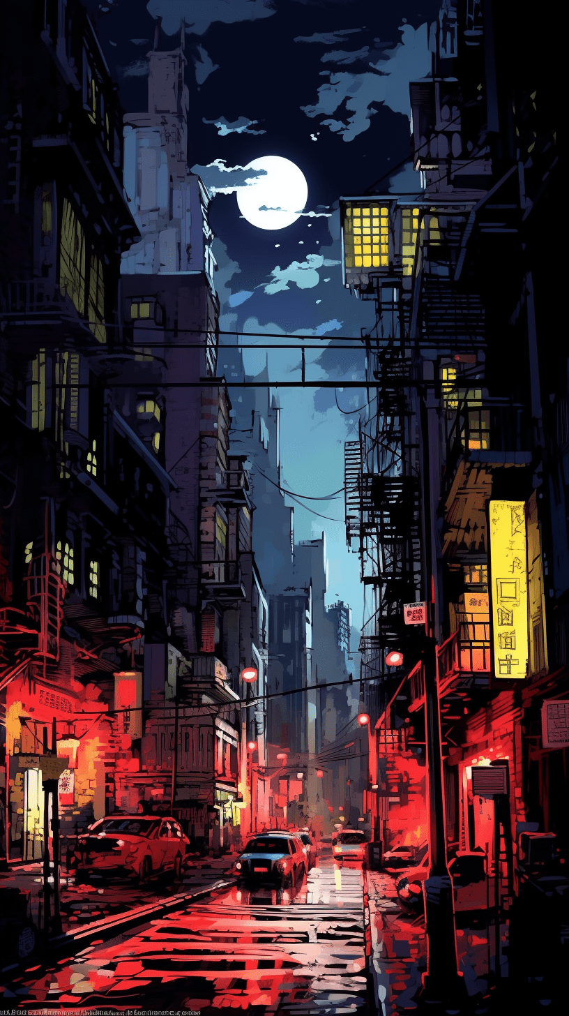 Anime Nightlife Wallpapers - Top Free Anime Nightlife Backgrounds ...