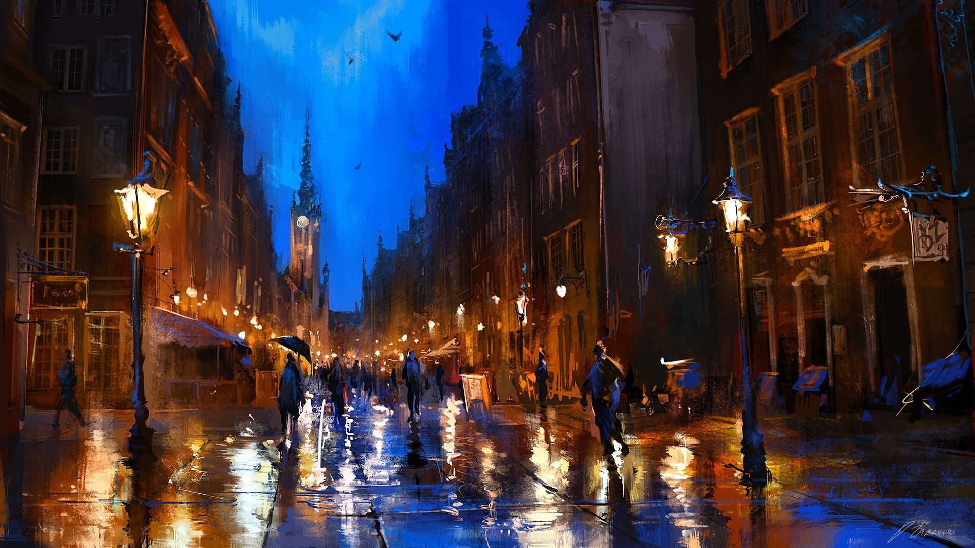 Anime Nightlife Wallpapers - Top Free Anime Nightlife Backgrounds ...