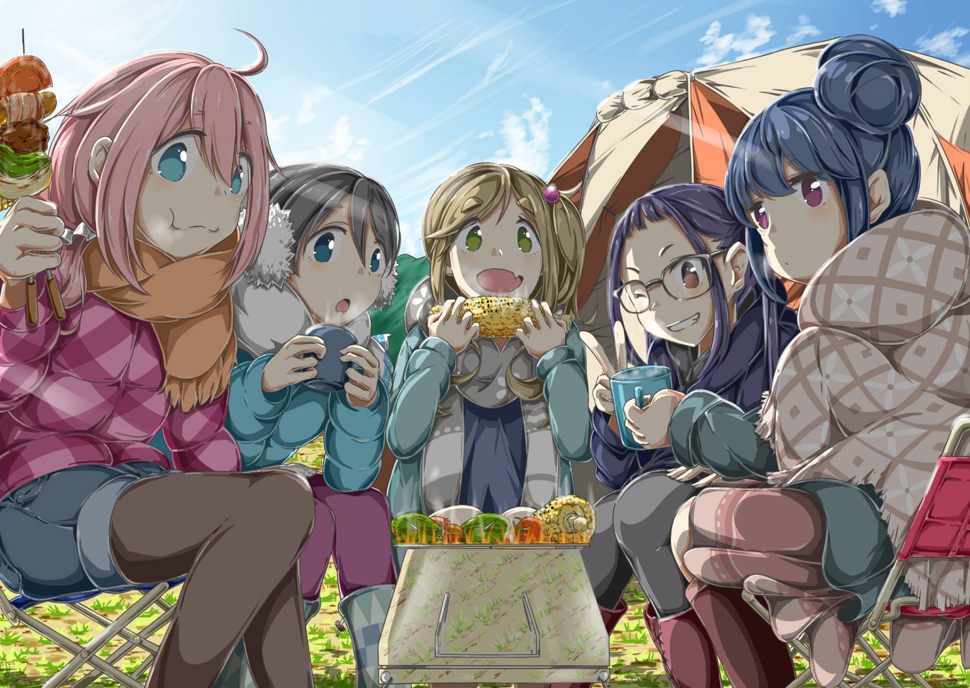 Anime Camp Wallpapers - Top Free Anime Camp Backgrounds - WallpaperAccess