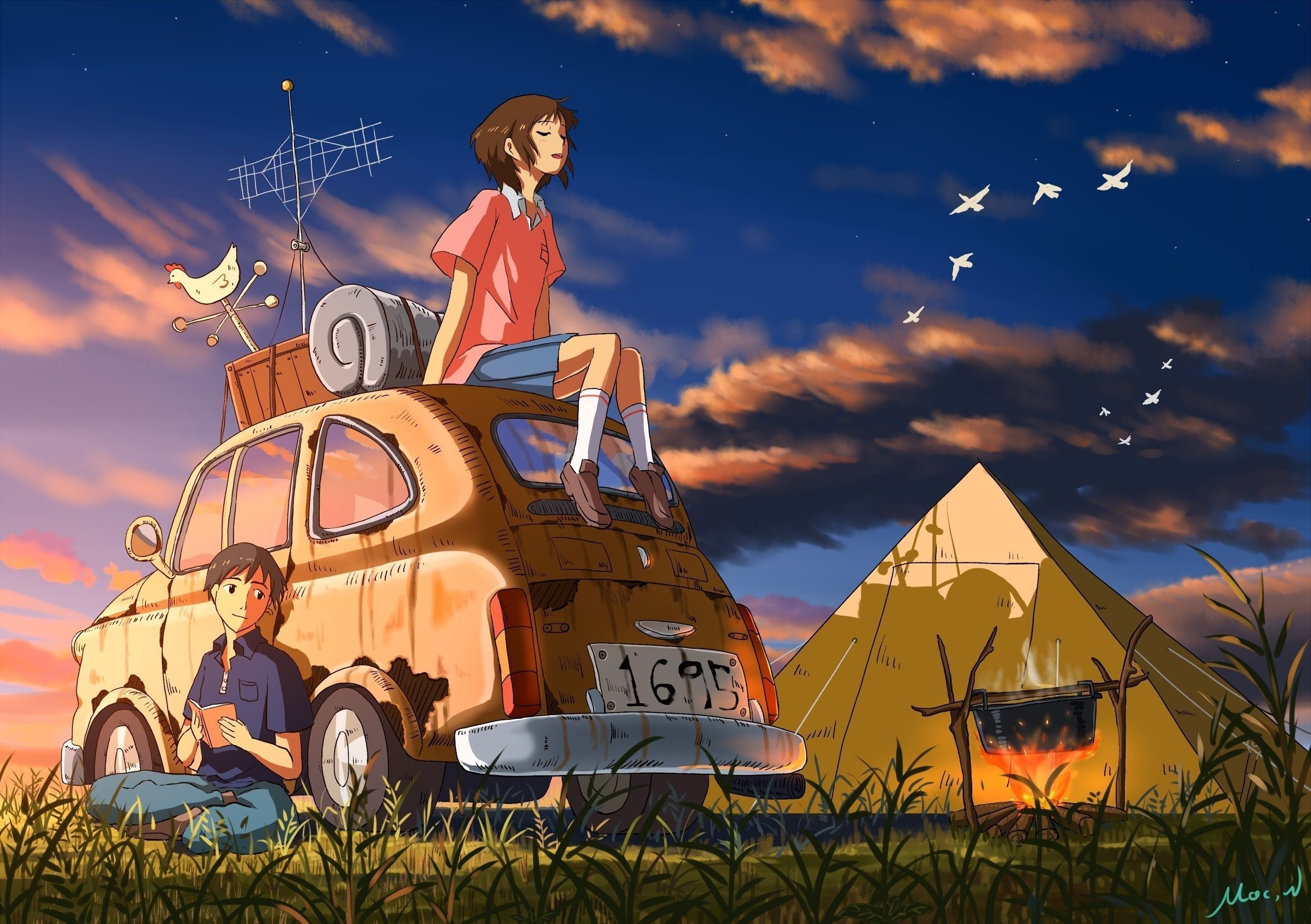 Anime Camp Wallpapers - Top Free Anime Camp Backgrounds - WallpaperAccess