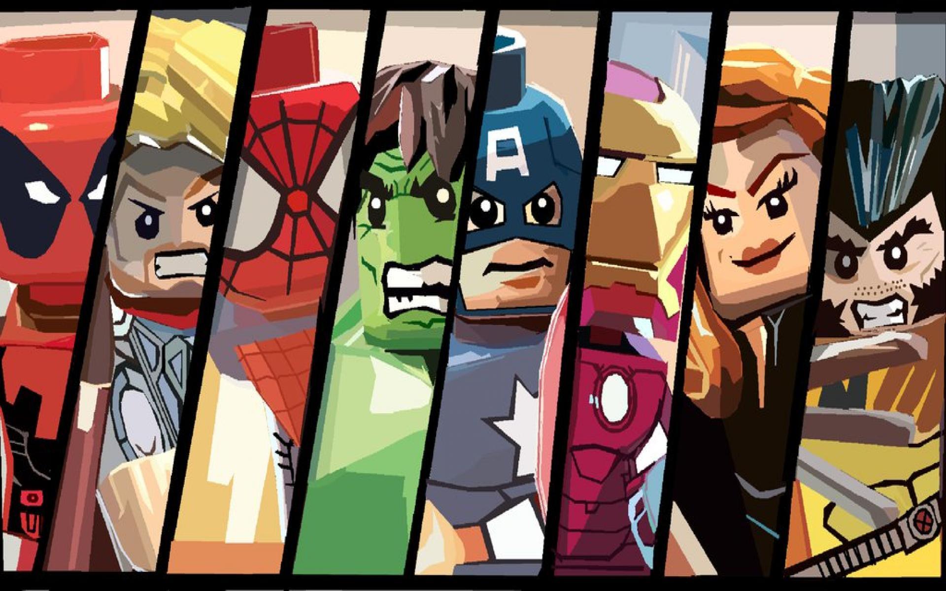 LEGO Marvel Wallpapers - Top Free LEGO Marvel Backgrounds - WallpaperAccess