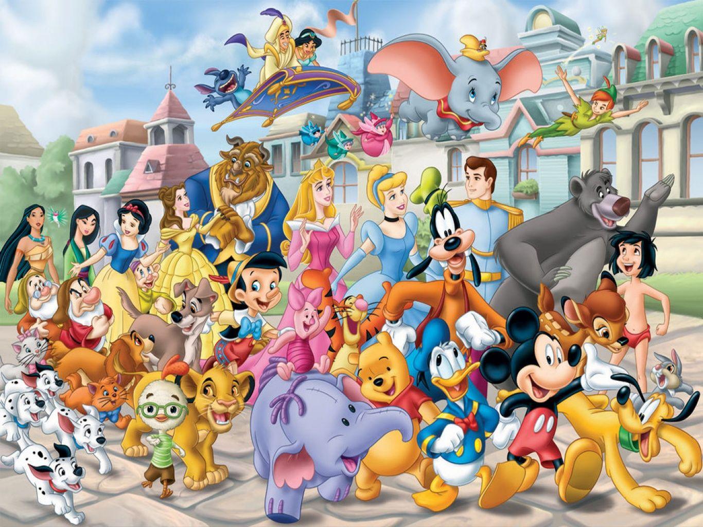 Disney Characters Wallpapers - Top Free Disney Characters Backgrounds ...