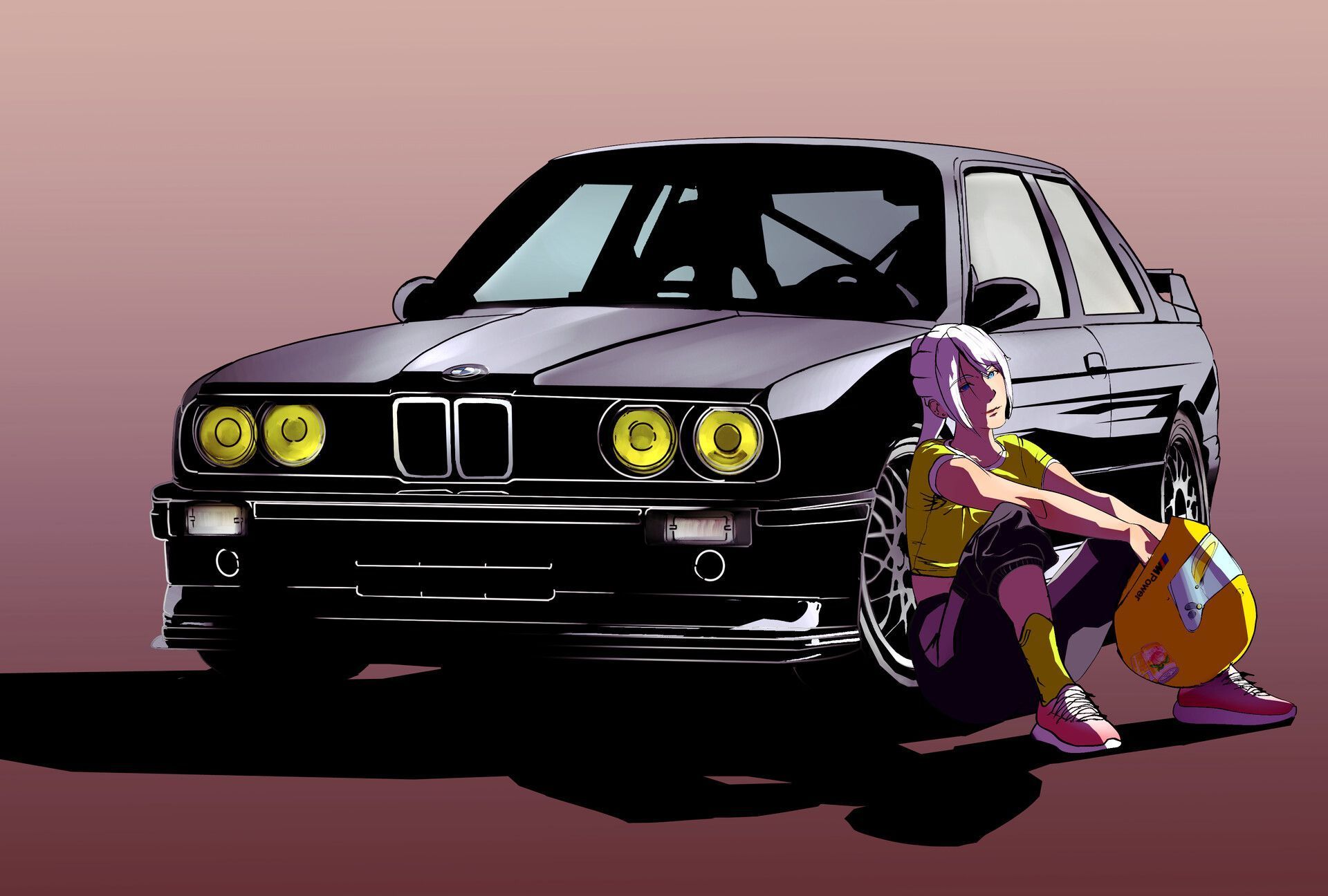 Bmw Anime Wallpapers - Top Free Bmw Anime Backgrounds - WallpaperAccess