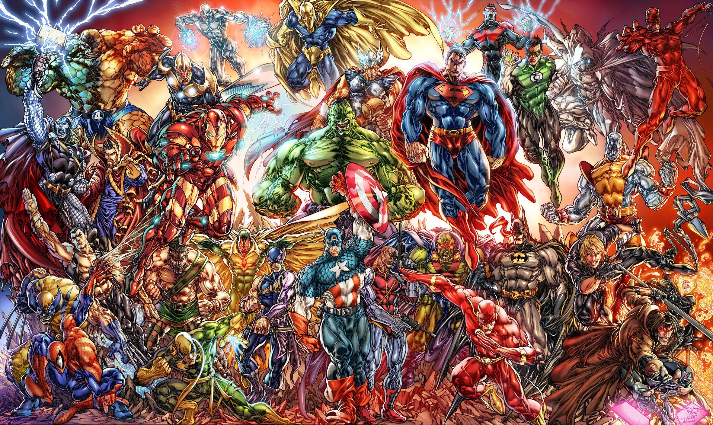 Marvel Art Wallpapers - Top Free Marvel Art Backgrounds - WallpaperAccess
