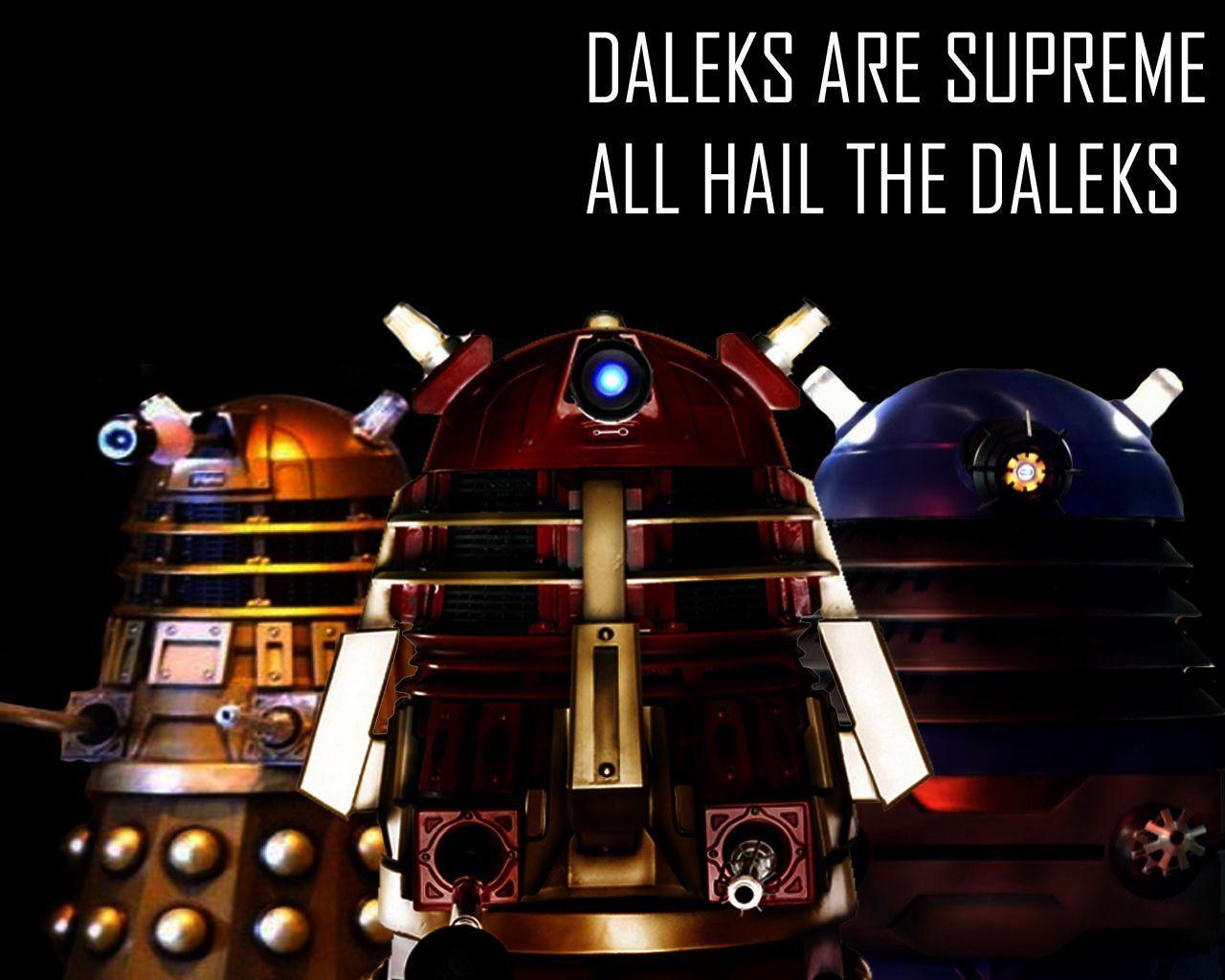 Dalek Wallpapers - Top Free Dalek Backgrounds - WallpaperAccess