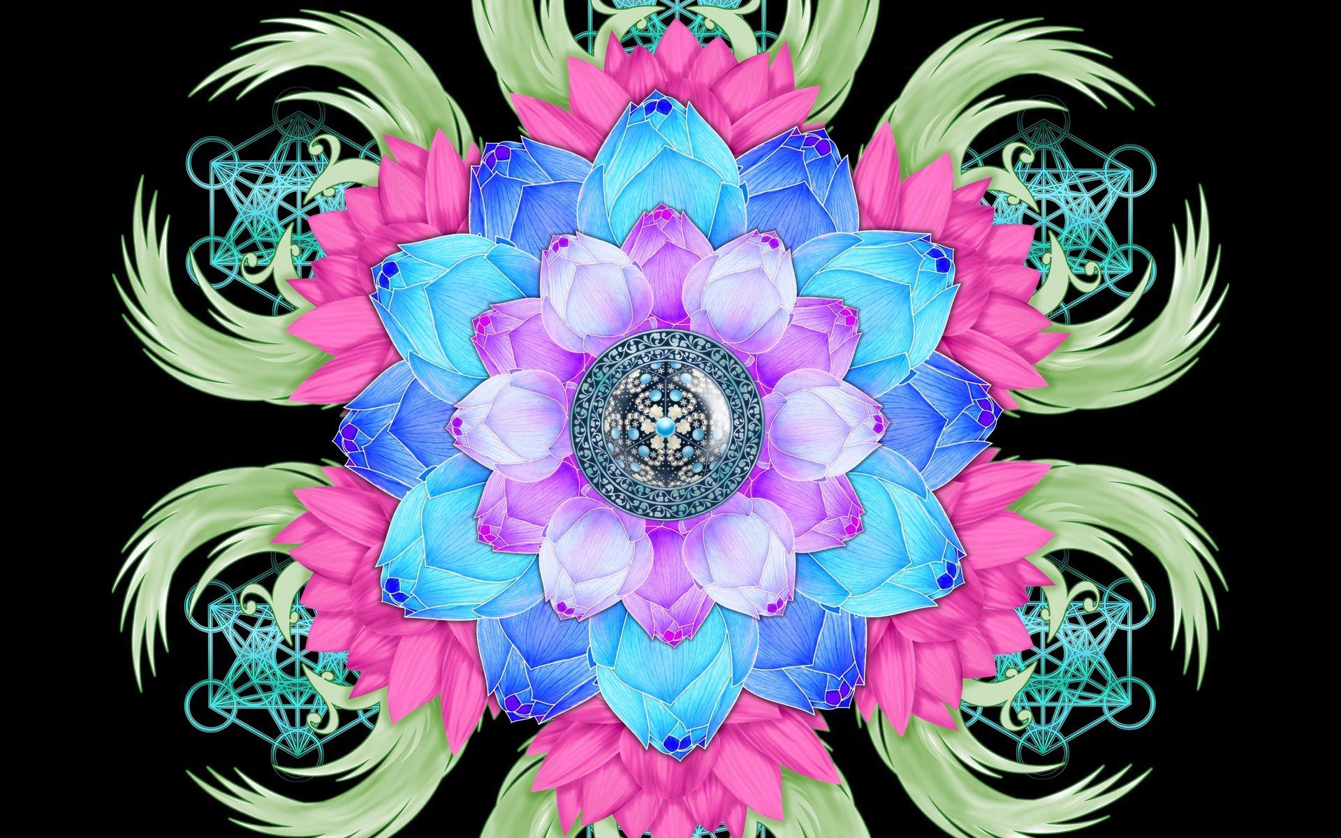 Flower Mandala Wallpapers - Top Free Flower Mandala Backgrounds ...