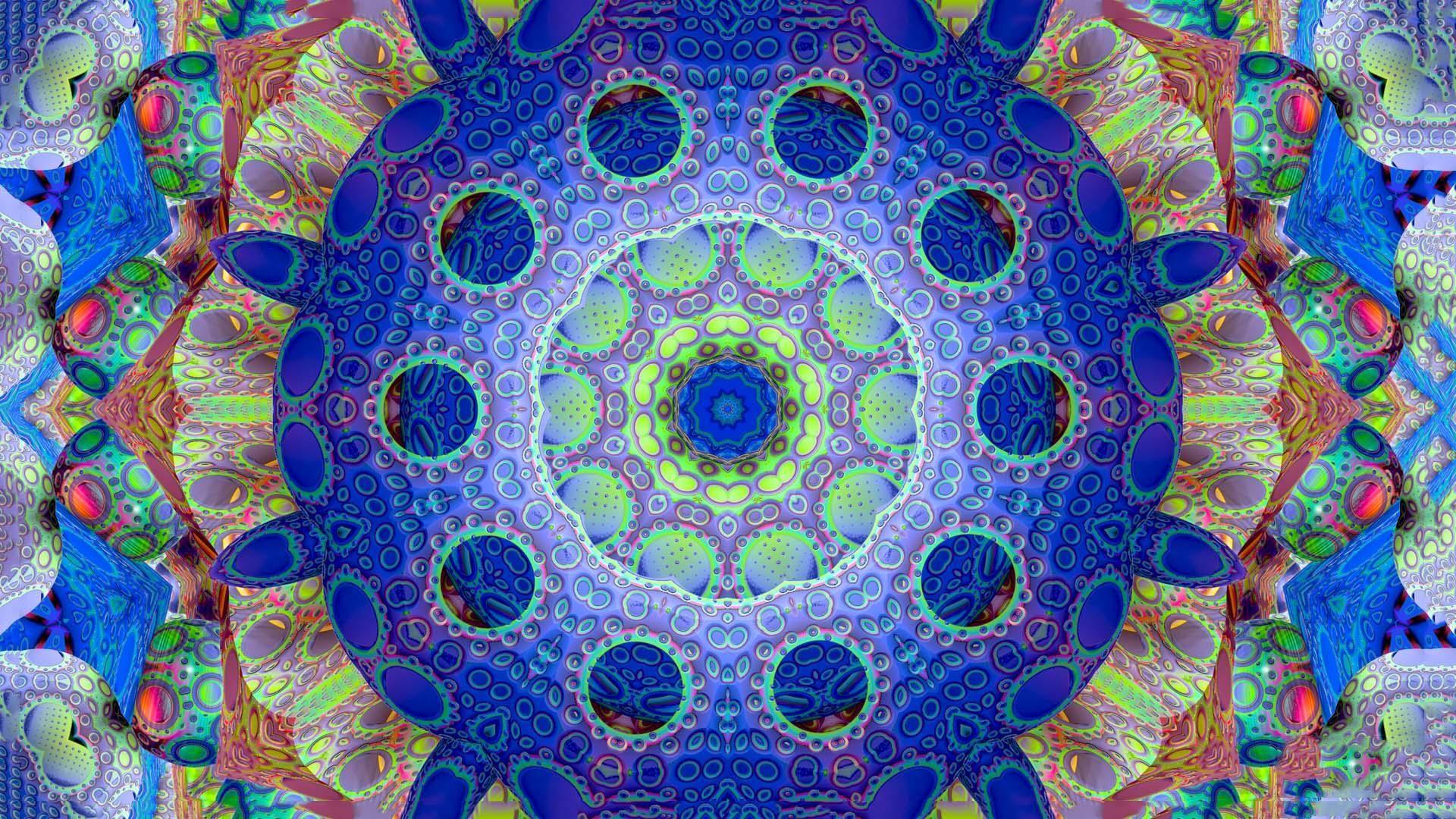 Blue Mandala Wallpapers - Top Free Blue Mandala Backgrounds ...