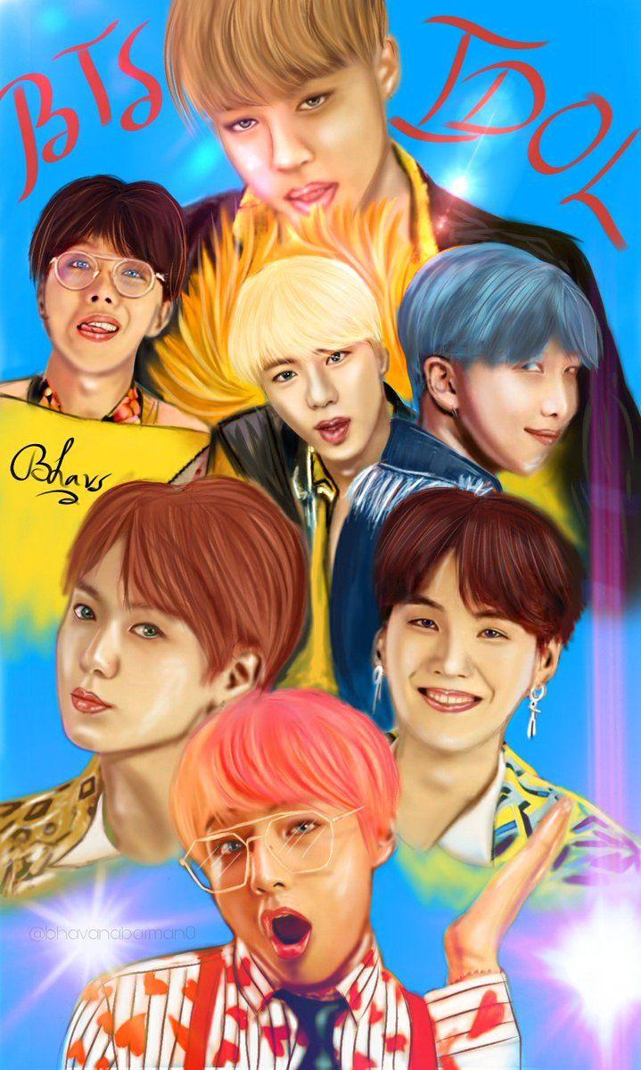 BTS Idol Wallpapers - Top Free BTS Idol Backgrounds - WallpaperAccess