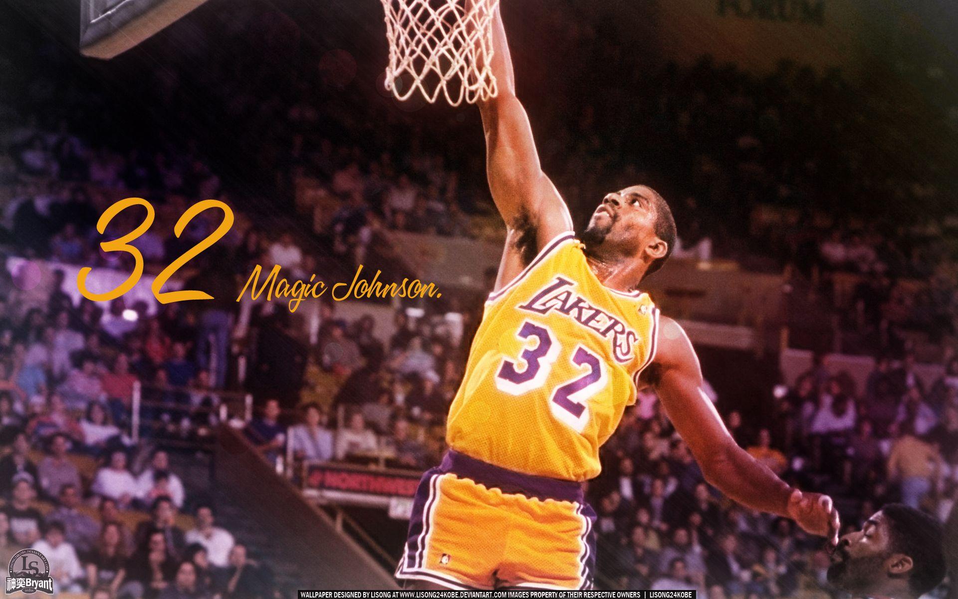 Magic Johnson Wallpapers - Top Free Magic Johnson Backgrounds ...
