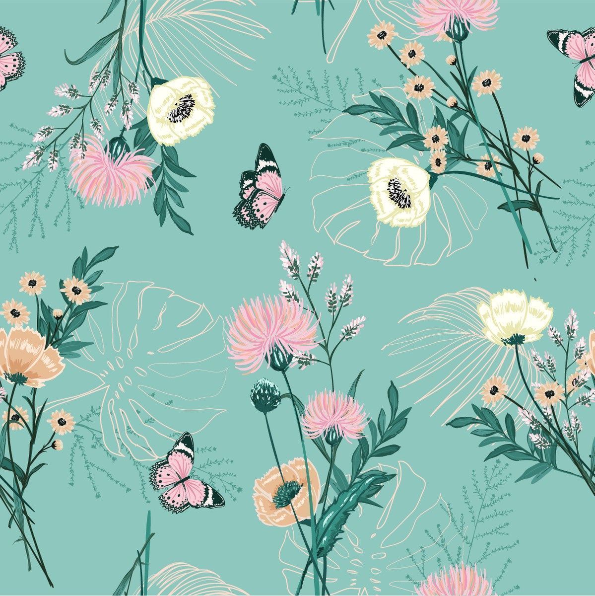 Pastel Green Flowers Wallpapers - Top Free Pastel Green Flowers ...