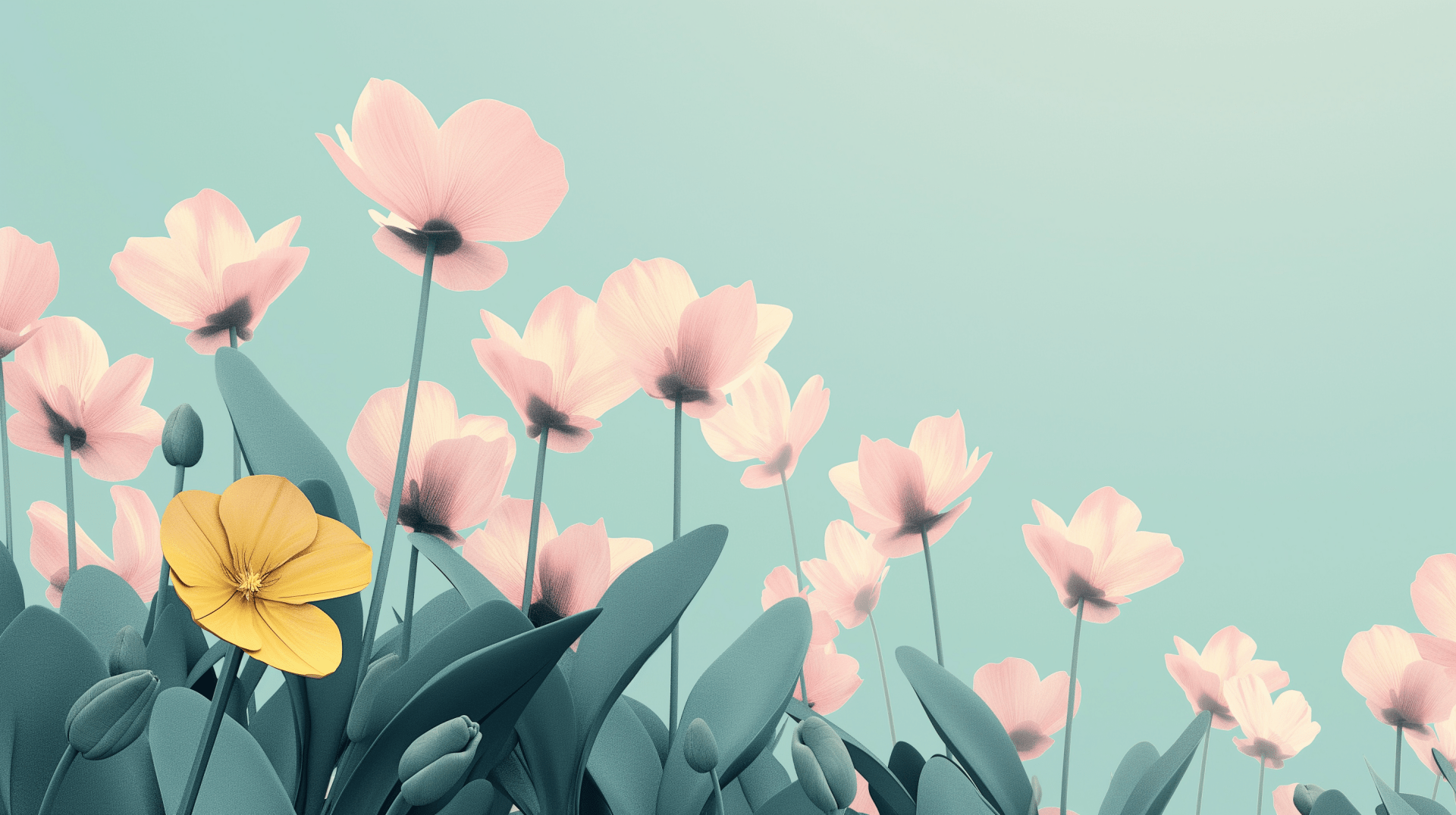 Pastel Green Flowers Wallpapers - Top Free Pastel Green Flowers ...