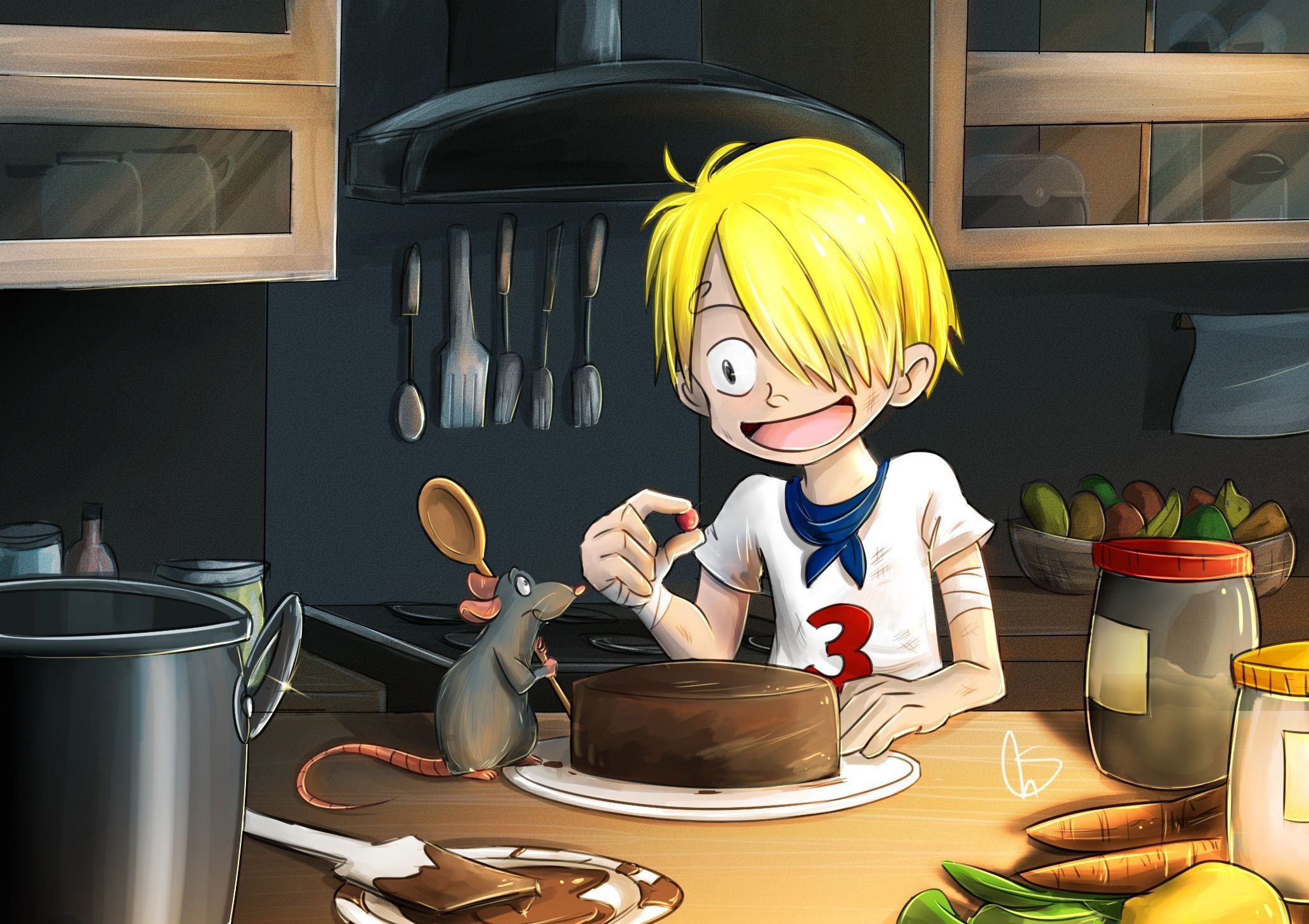 Sanji Cooking Wallpapers - Top Free Sanji Cooking Backgrounds ...