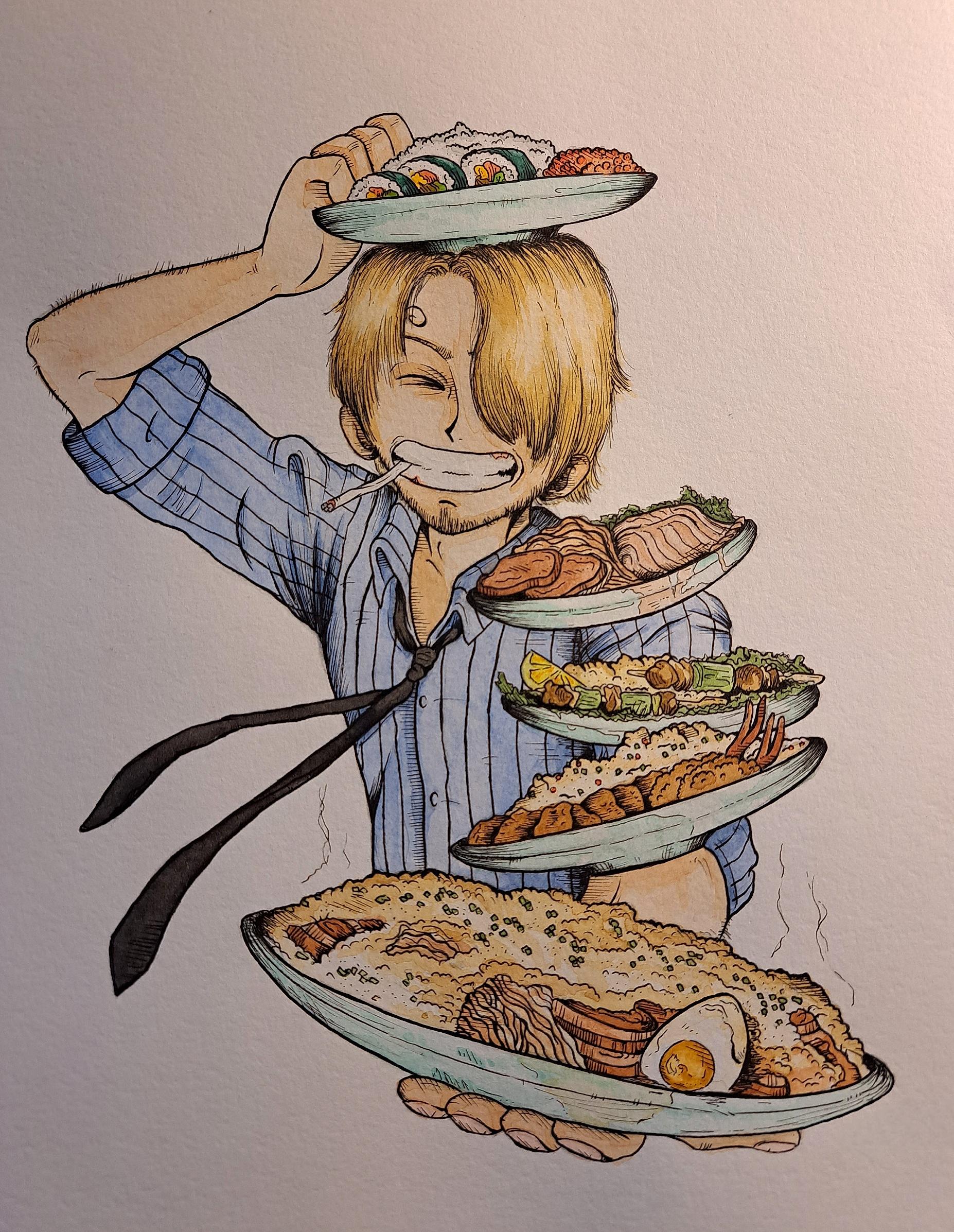 Sanji Cooking Wallpapers - Top Free Sanji Cooking Backgrounds ...