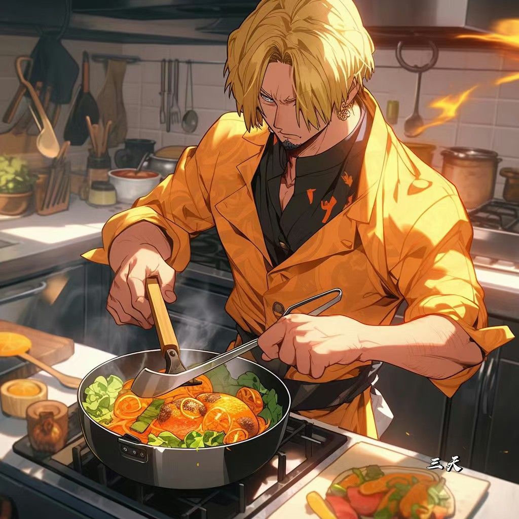 Sanji Cooking Wallpapers - Top Free Sanji Cooking Backgrounds ...
