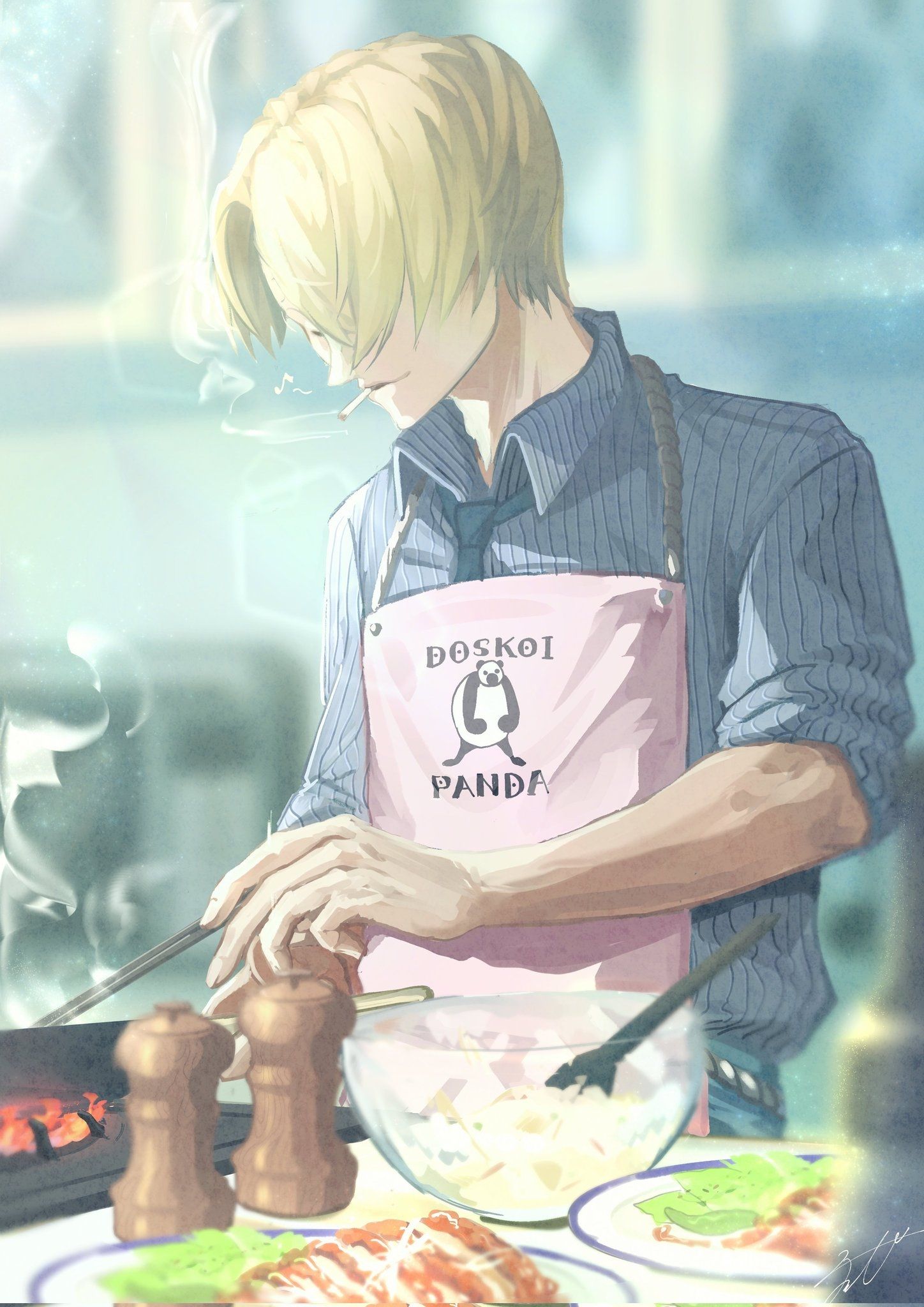Sanji Cooking Wallpapers - Top Free Sanji Cooking Backgrounds ...