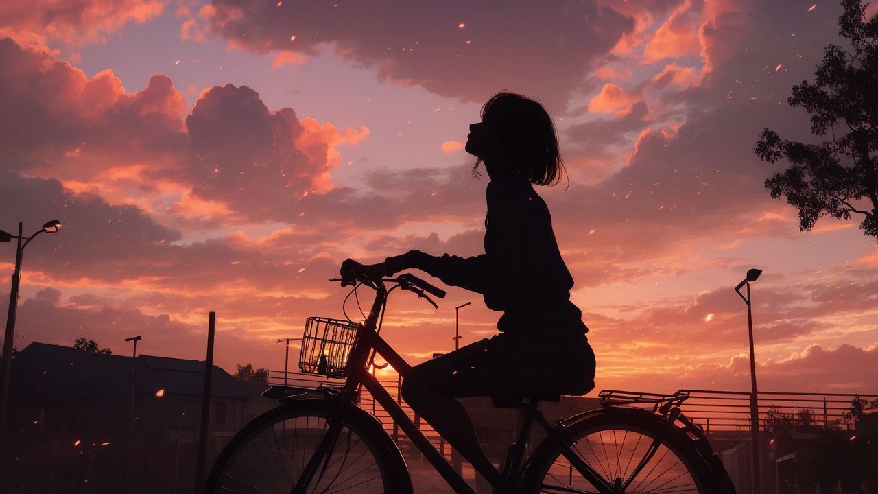 Anime Bicycle Wallpapers - Top Free Anime Bicycle Backgrounds ...