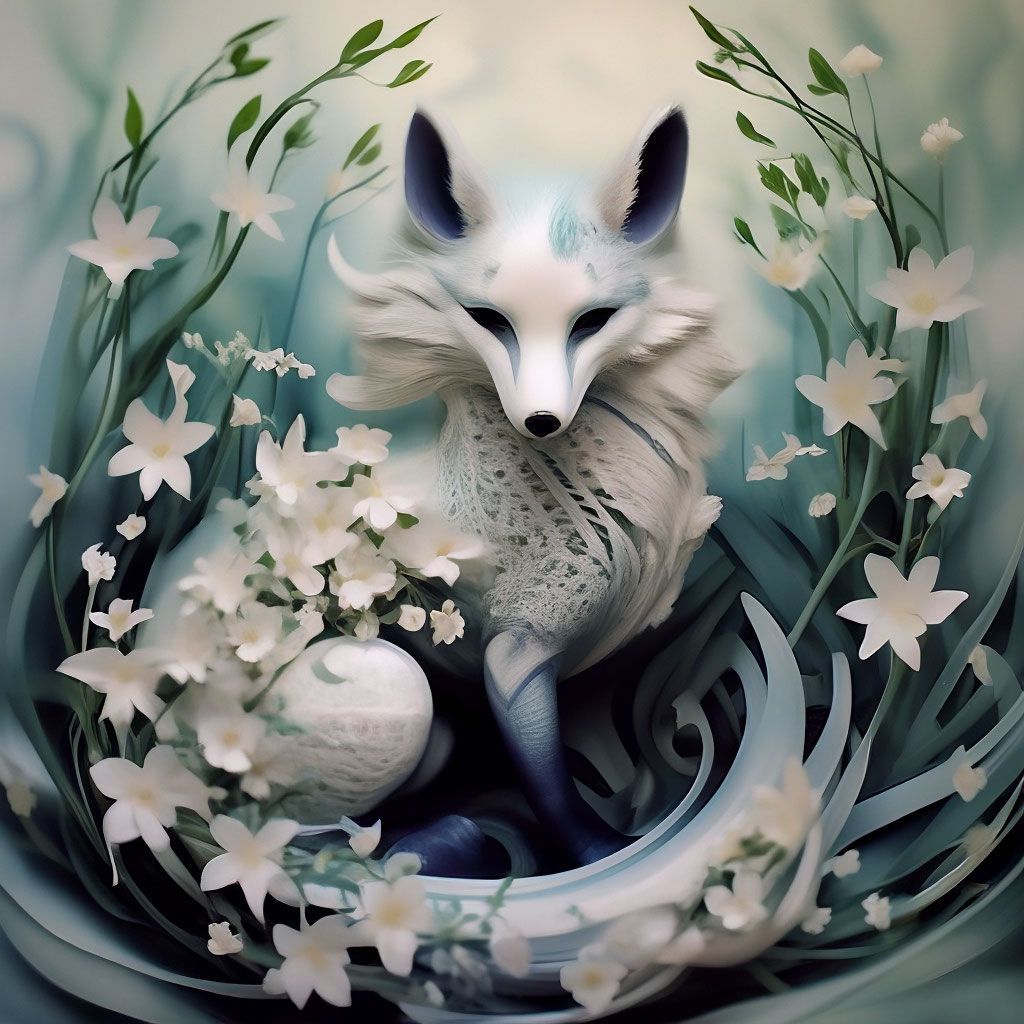 Marble Fox Wallpapers - Top Free Marble Fox Backgrounds - WallpaperAccess