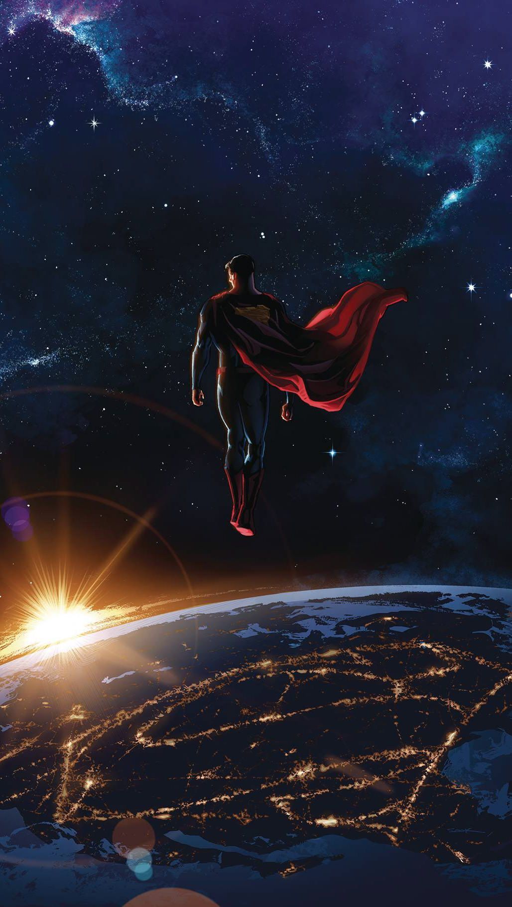 Superman In Space Wallpapers - Top Free Superman In Space Backgrounds ...