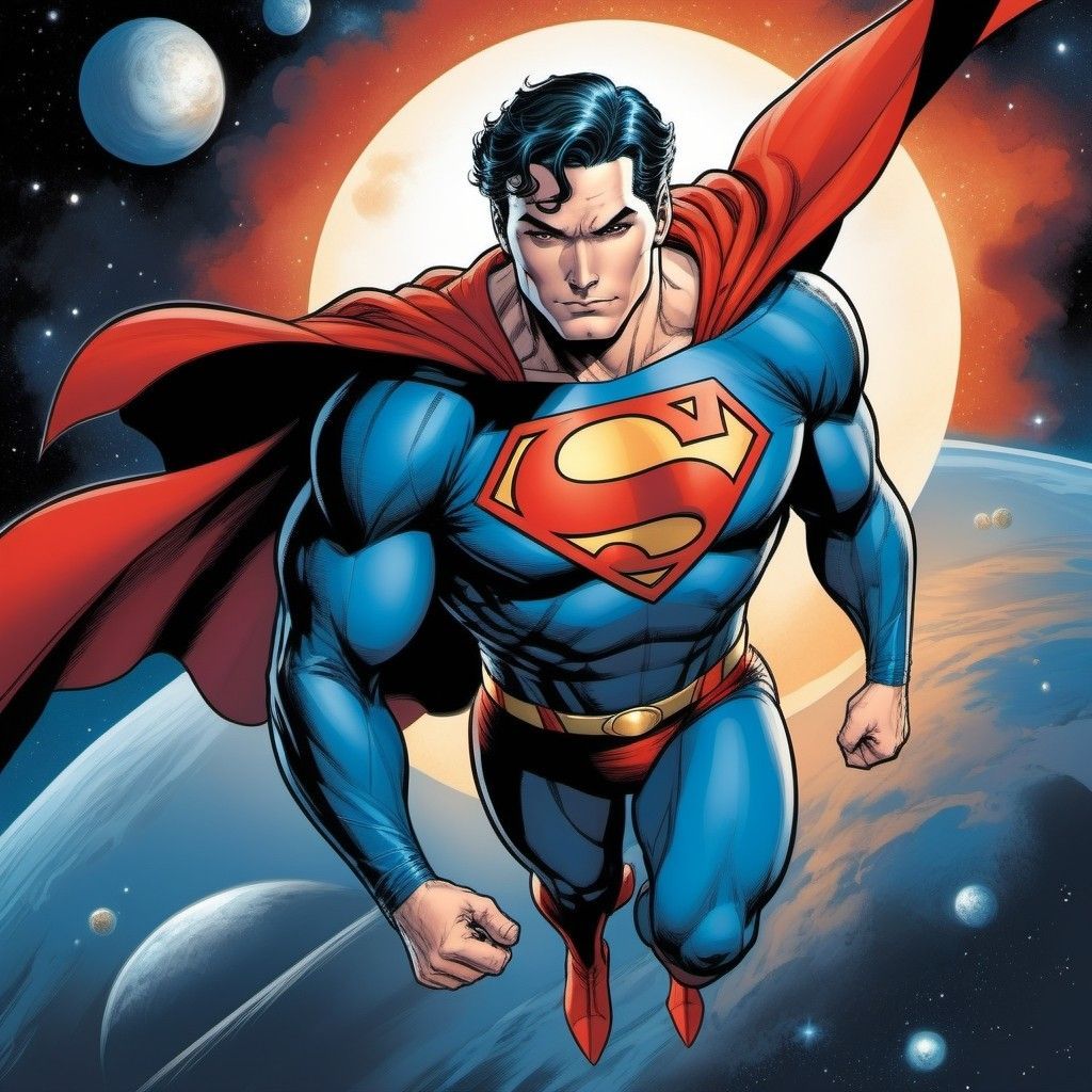 Superman In Space Wallpapers - Top Free Superman In Space Backgrounds ...