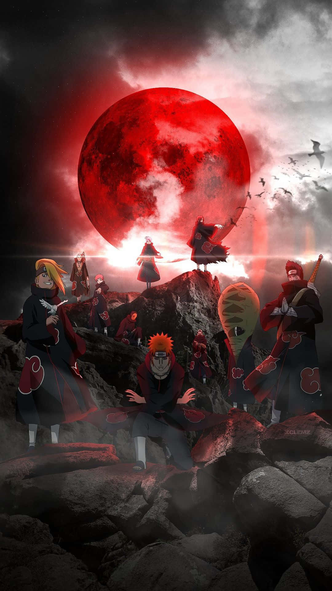 All Akatsuki Members Wallpapers - Top Free All Akatsuki Members Backgrounds - WallpaperAccess