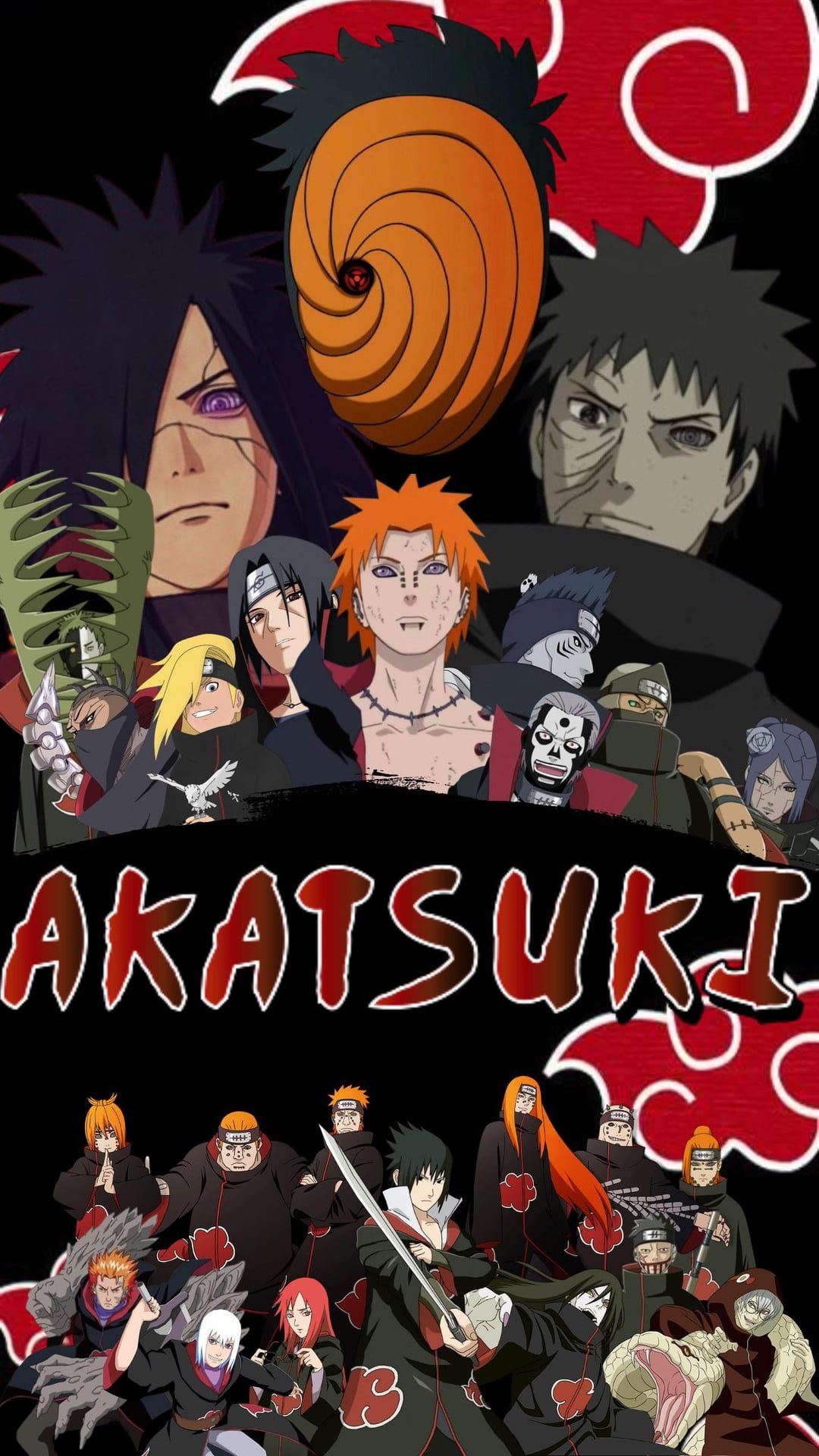 All Akatsuki Members Wallpapers - Top Free All Akatsuki Members ...