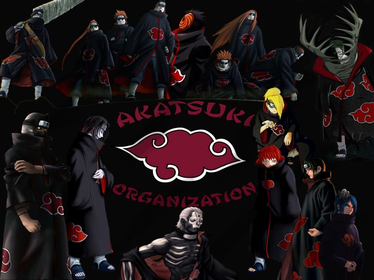 All Akatsuki Members Wallpapers - Top Free All Akatsuki Members ...