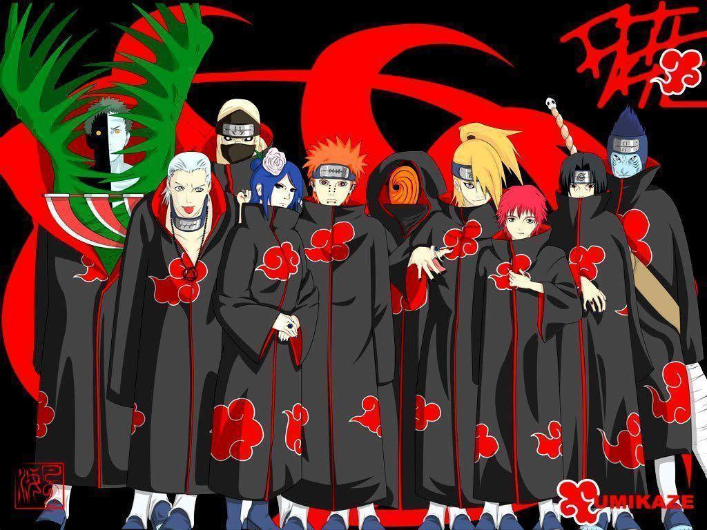 All Akatsuki Members Wallpapers - Top Free All Akatsuki Members ...
