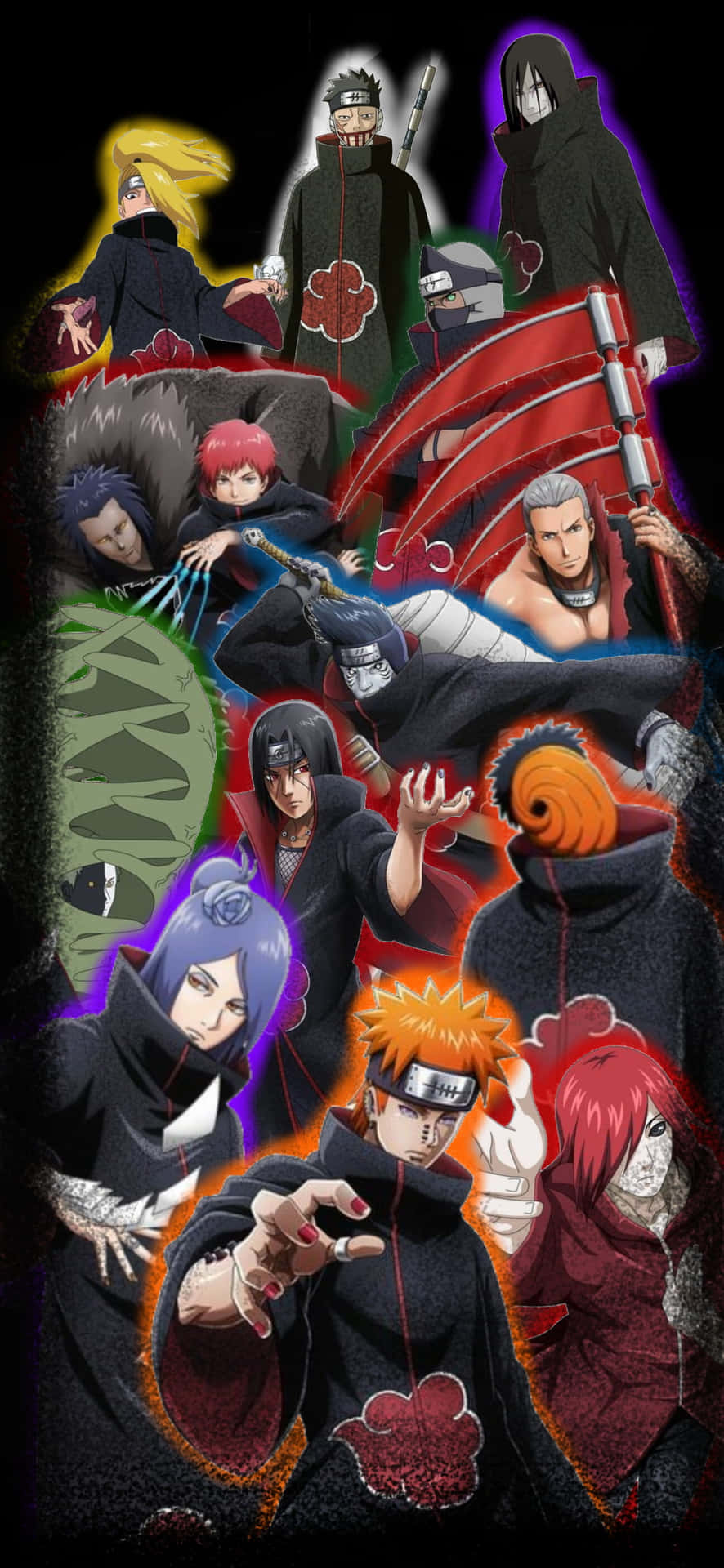 All Akatsuki Members Wallpapers - Top Free All Akatsuki Members ...