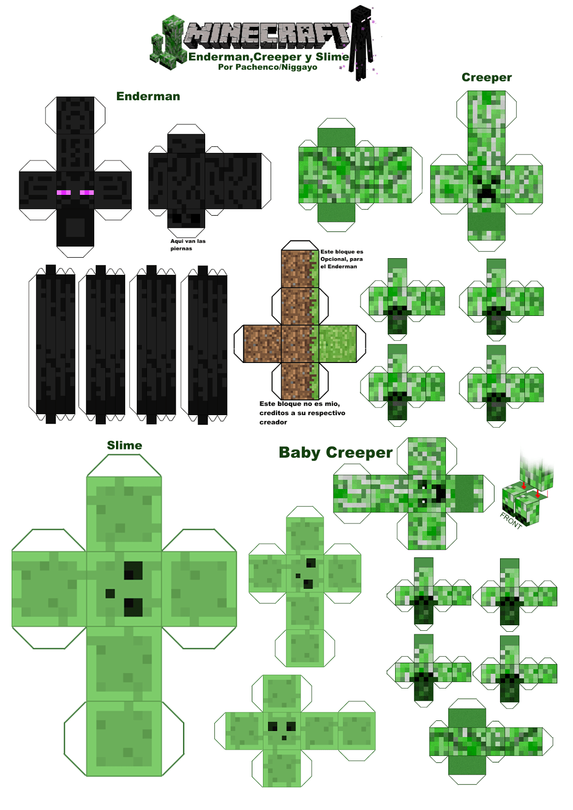 Paper Minecraft Wallpapers - Top Free Paper Minecraft Backgrounds ...